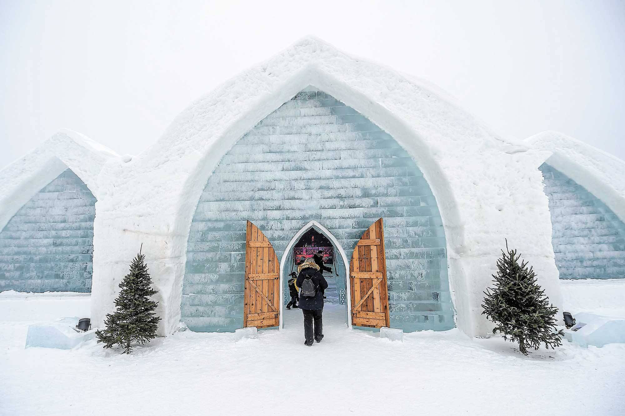 L’Hôtel de Glace de Québec et le Château Frontenac ouvriront un ...