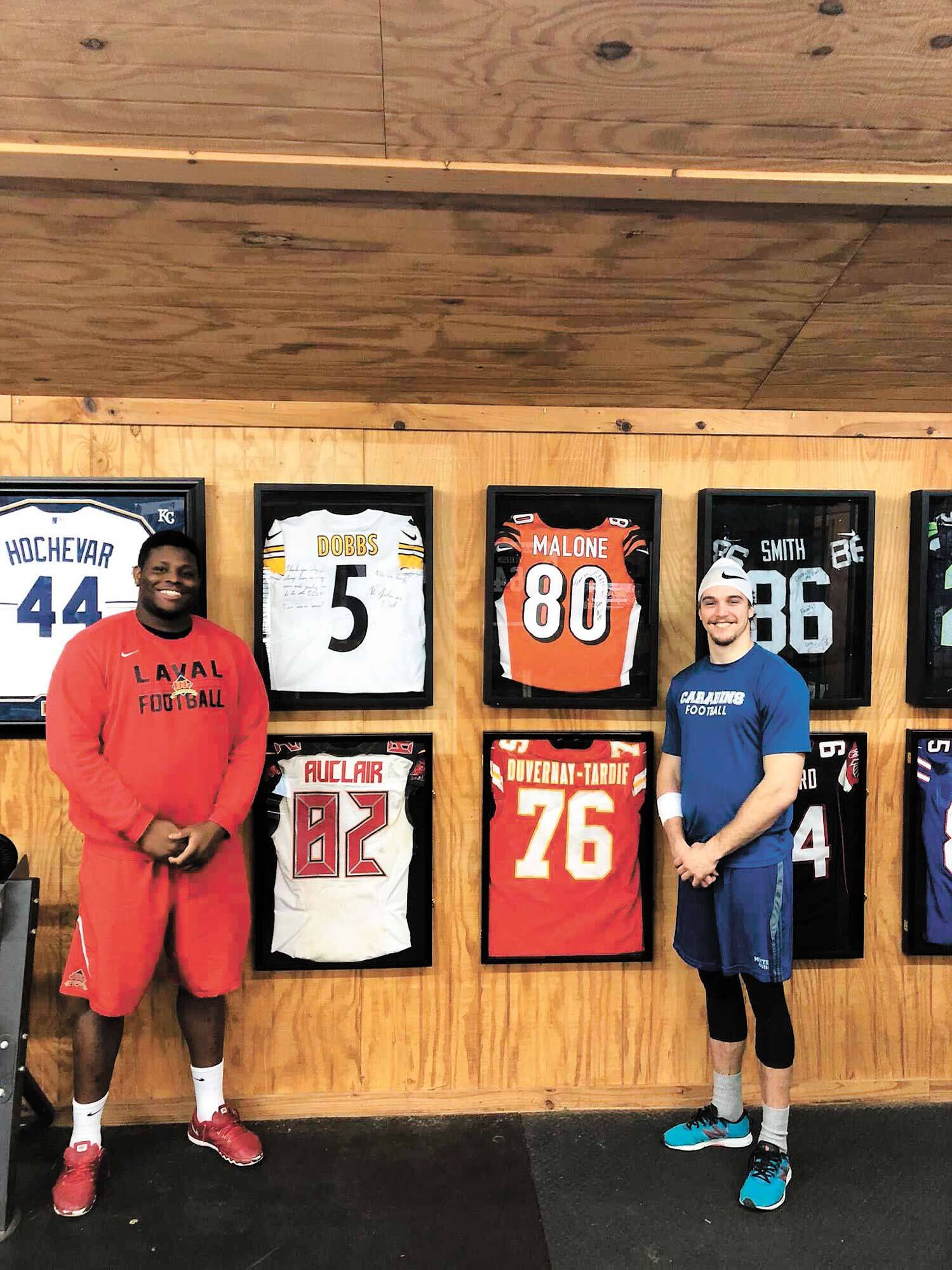 Rivaux sur le terrain, ils s'entraînent ensemble dans le but de percer ...