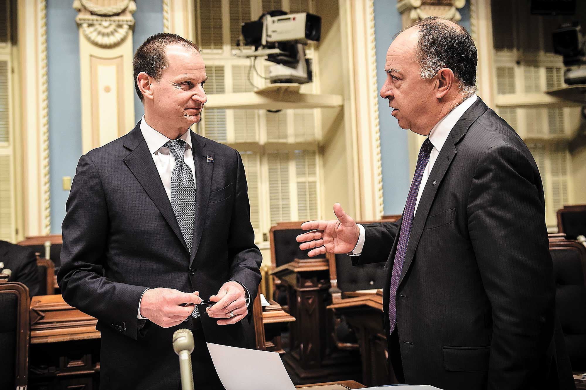 Les ministres Dubé et Girard promettent de finir leur mandat | JDM