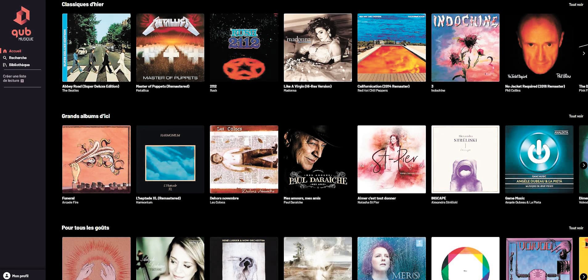 500 000 $ redistribués au Québec: QUB musique célèbre son 1er ...