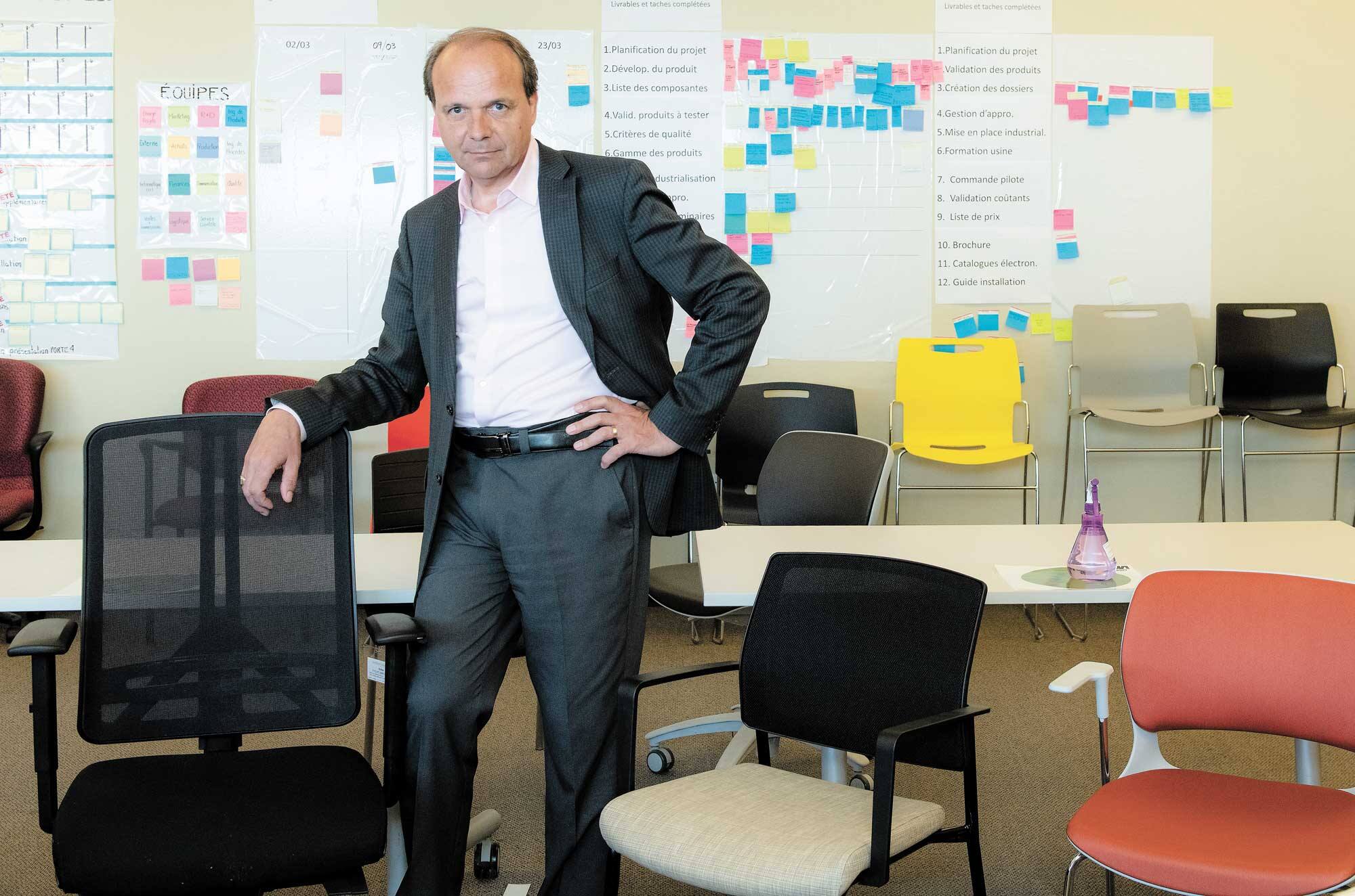 Groupe Lacasse a créé du mobilier de télétravail | JDM