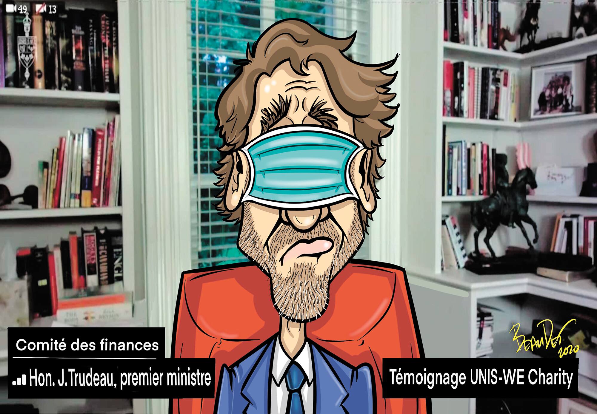 La caricature de Marc Beaudet | Le Journal de Montréal