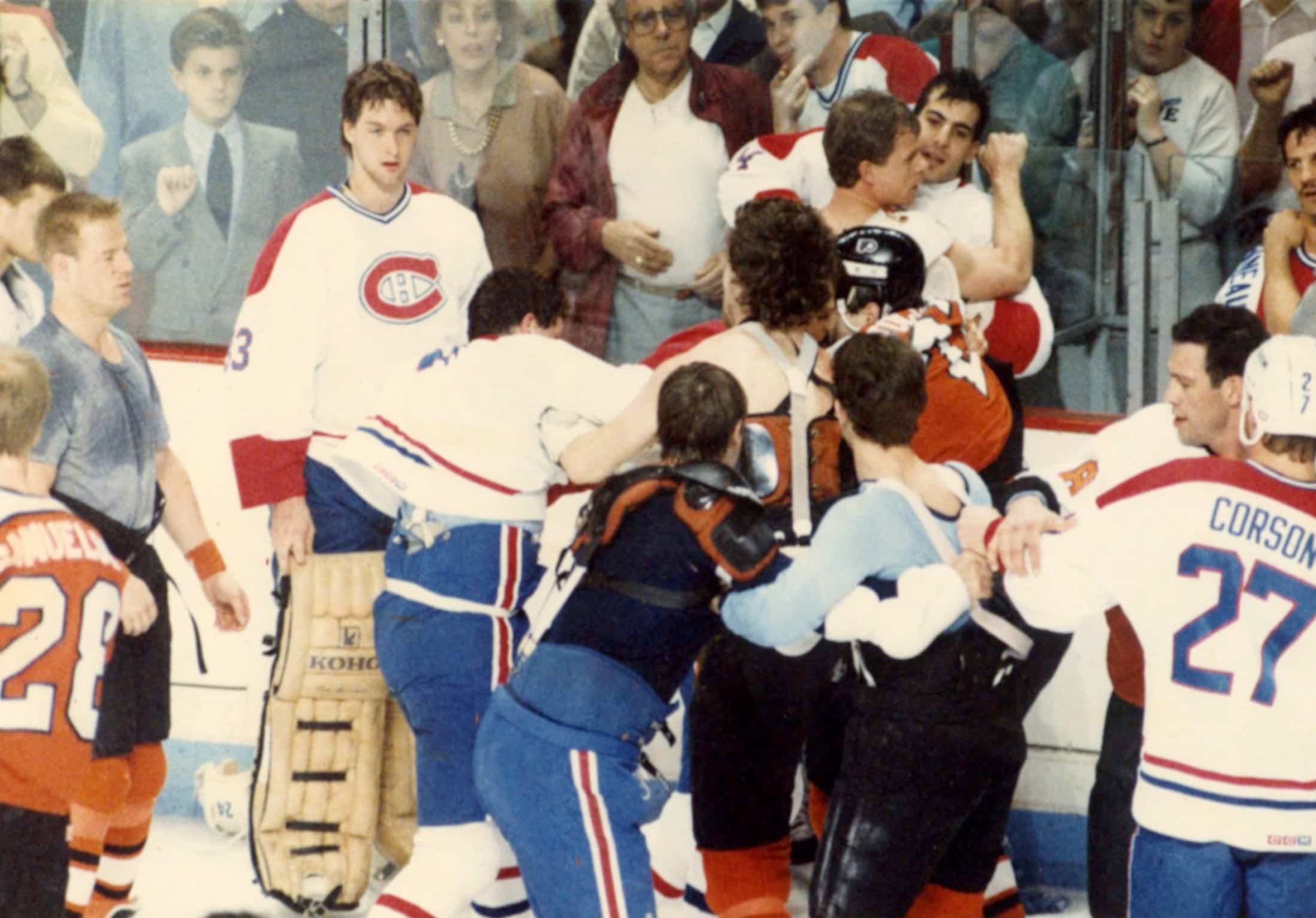 Une bagarre générale au Forum qui a marqué Craig Berube | JDM