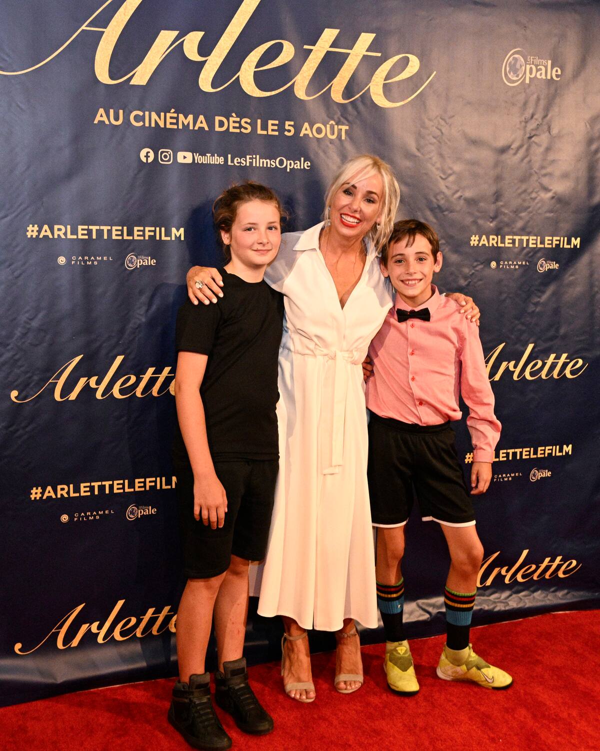 Mariloup Wolfe resplendissante sur le tapis rouge d’Arlette | Clin d'œil