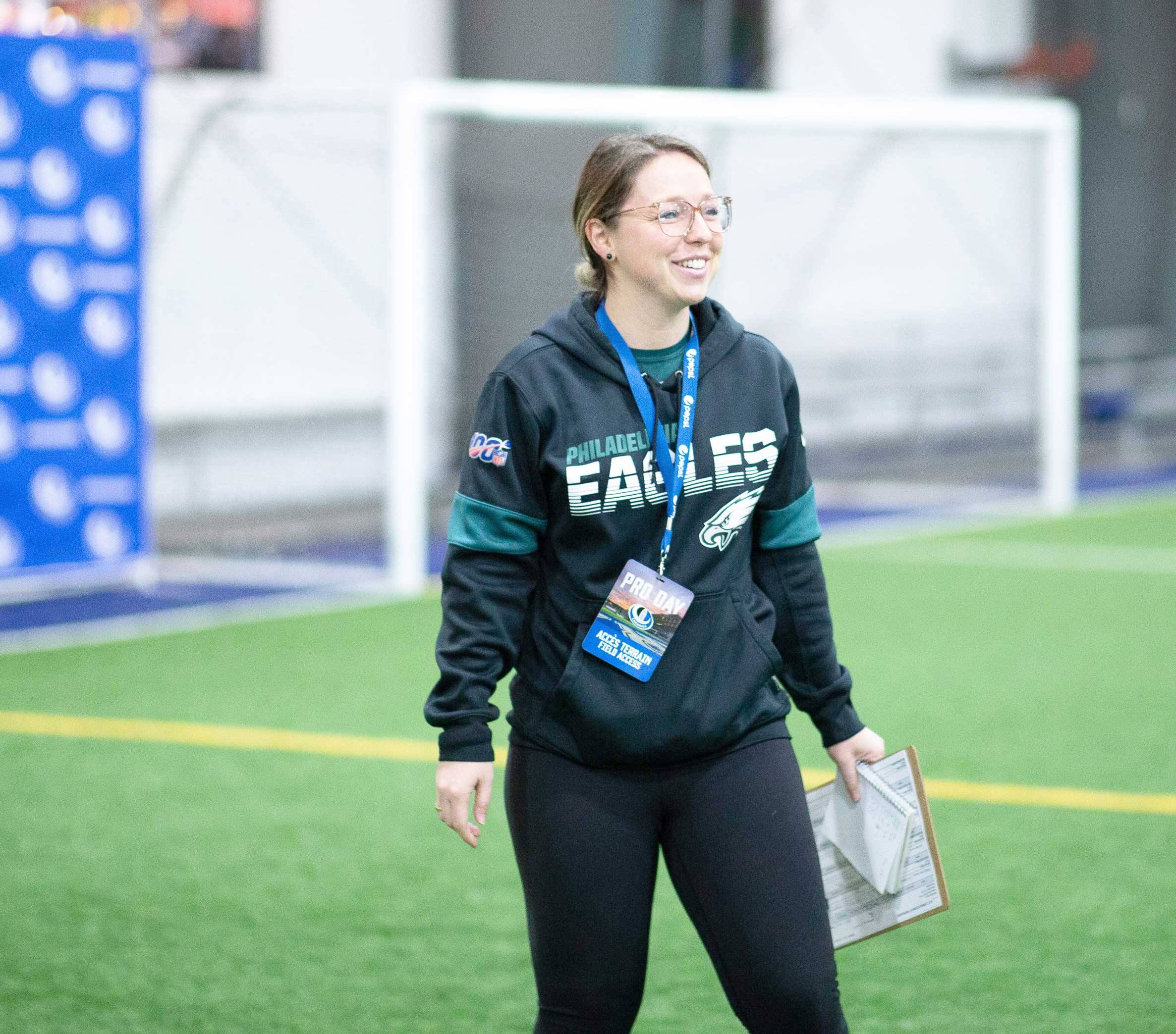 Un peu de nous dans le succès des Eagles: la Québécoise Catherine ...