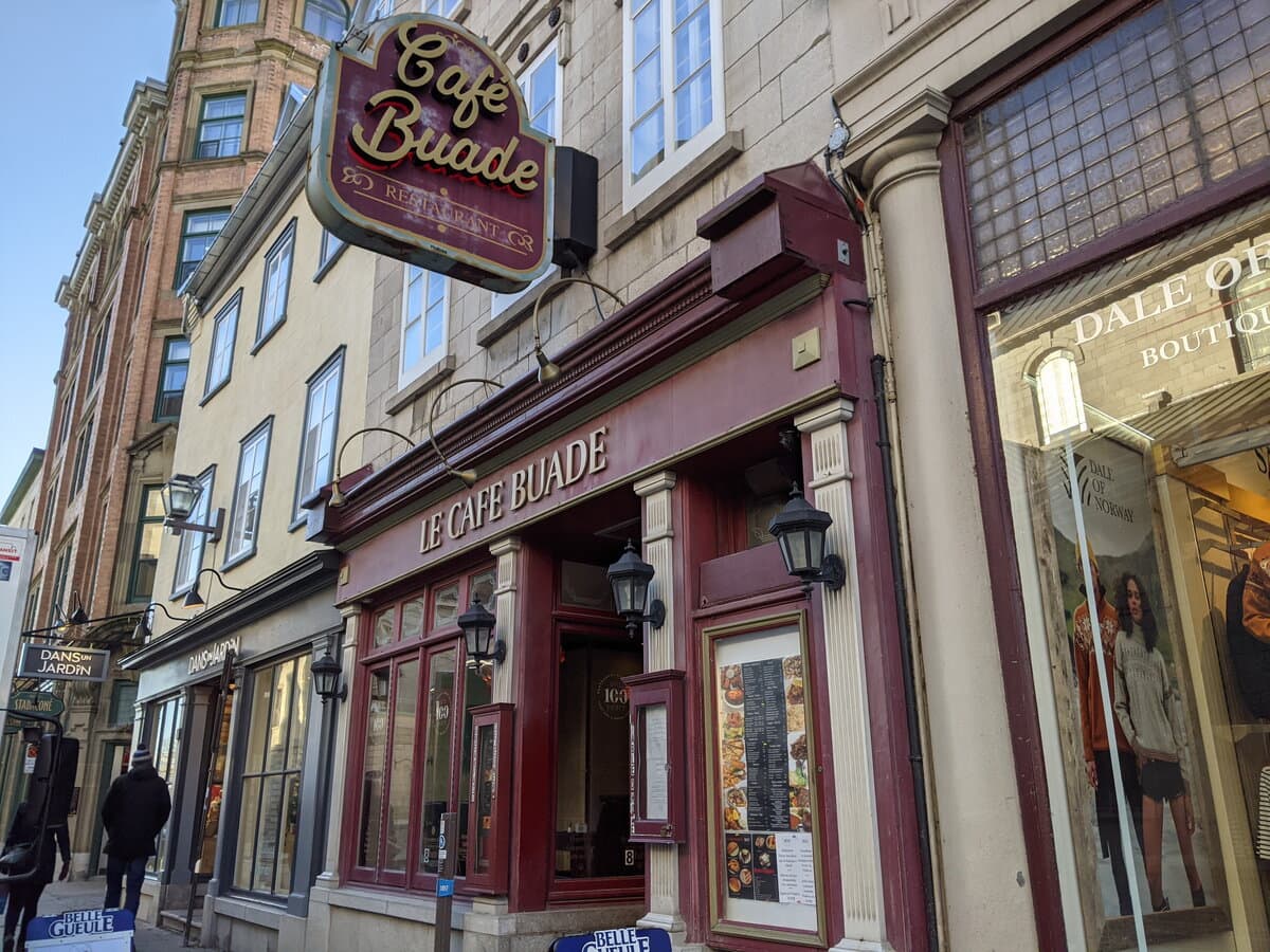 Café Buade: le plus vieux restaurant de Québec est à vendre pour 399 ...