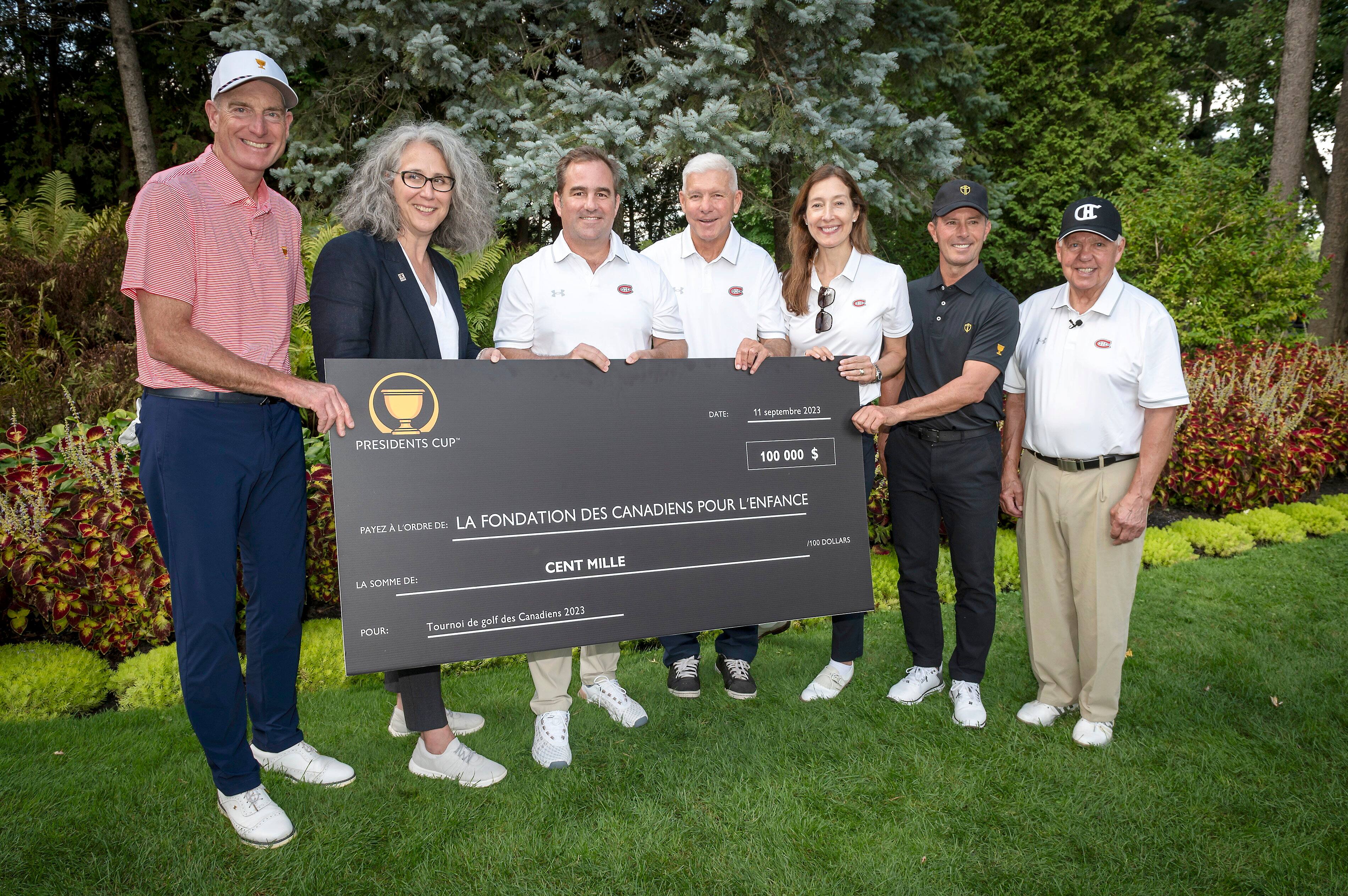 Le Tournoi de golf du Canadien amasse 850 000$ | JDM