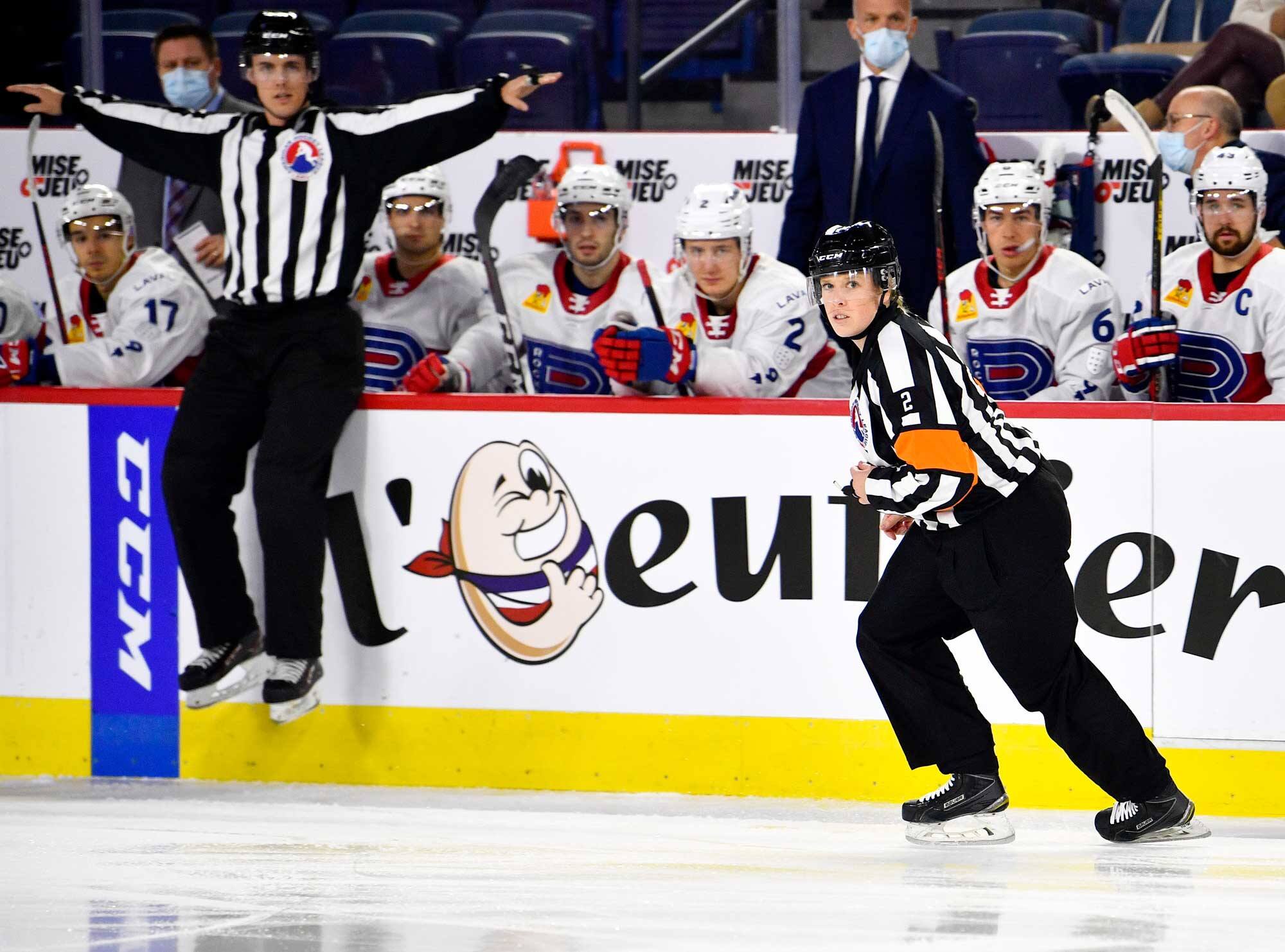 Elizabeth Mantha rêve des Olympiques... et de la LNH | JDM