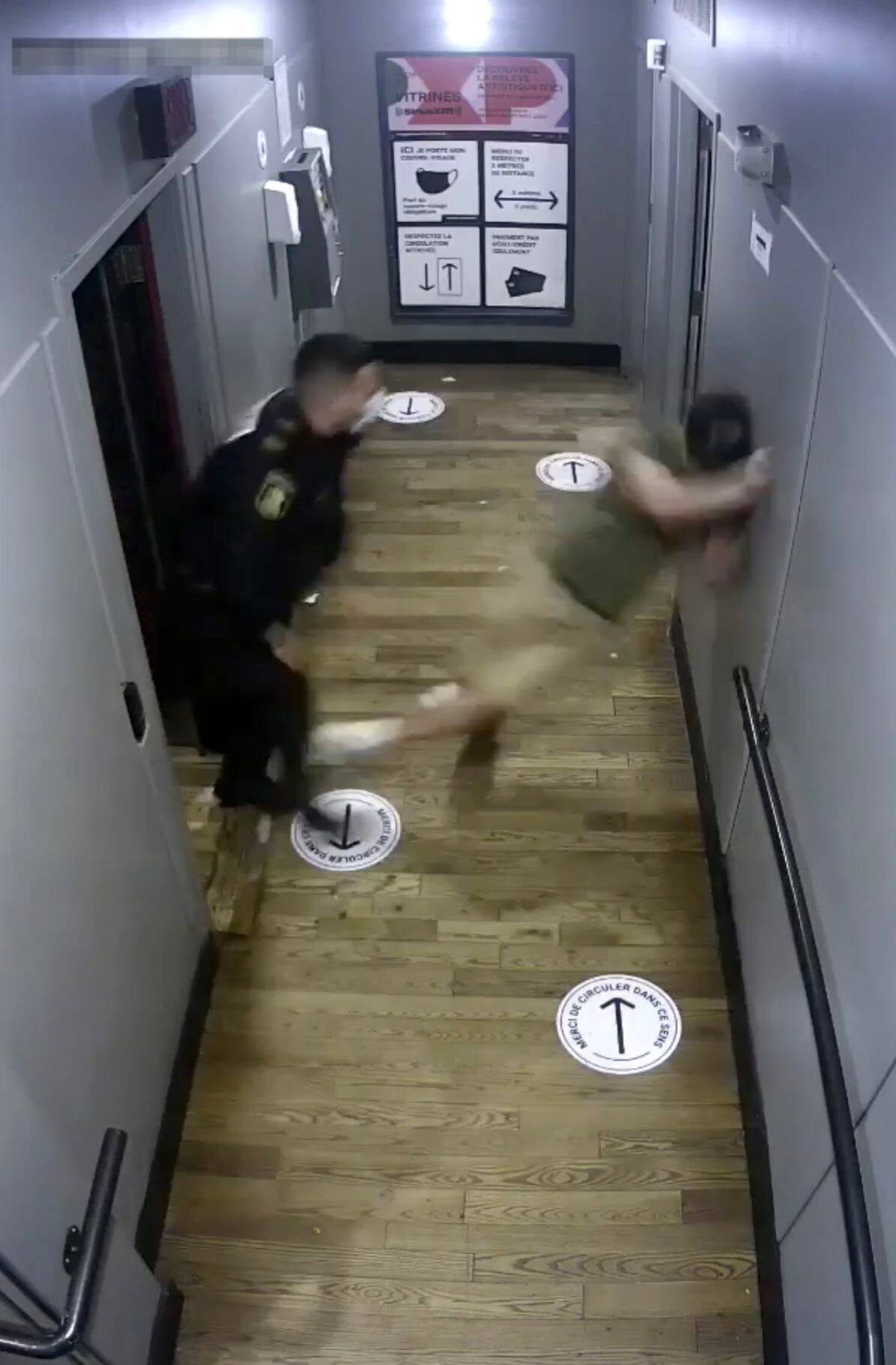Arrestation musclée au District: le policier Jacob Picard a ressenti ...
