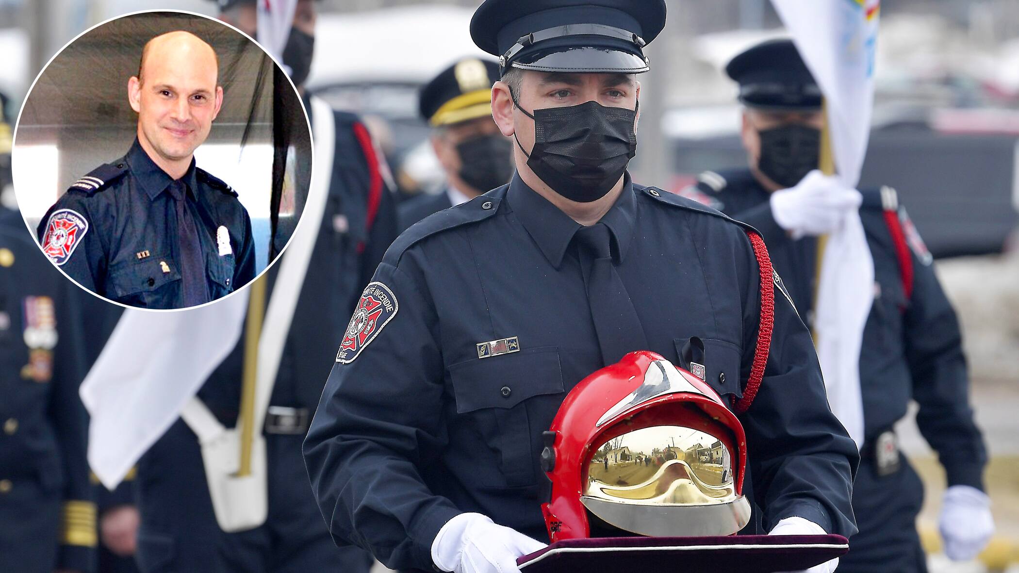 Un dernier au revoir poignant pour un pompier mort en service | JDQ