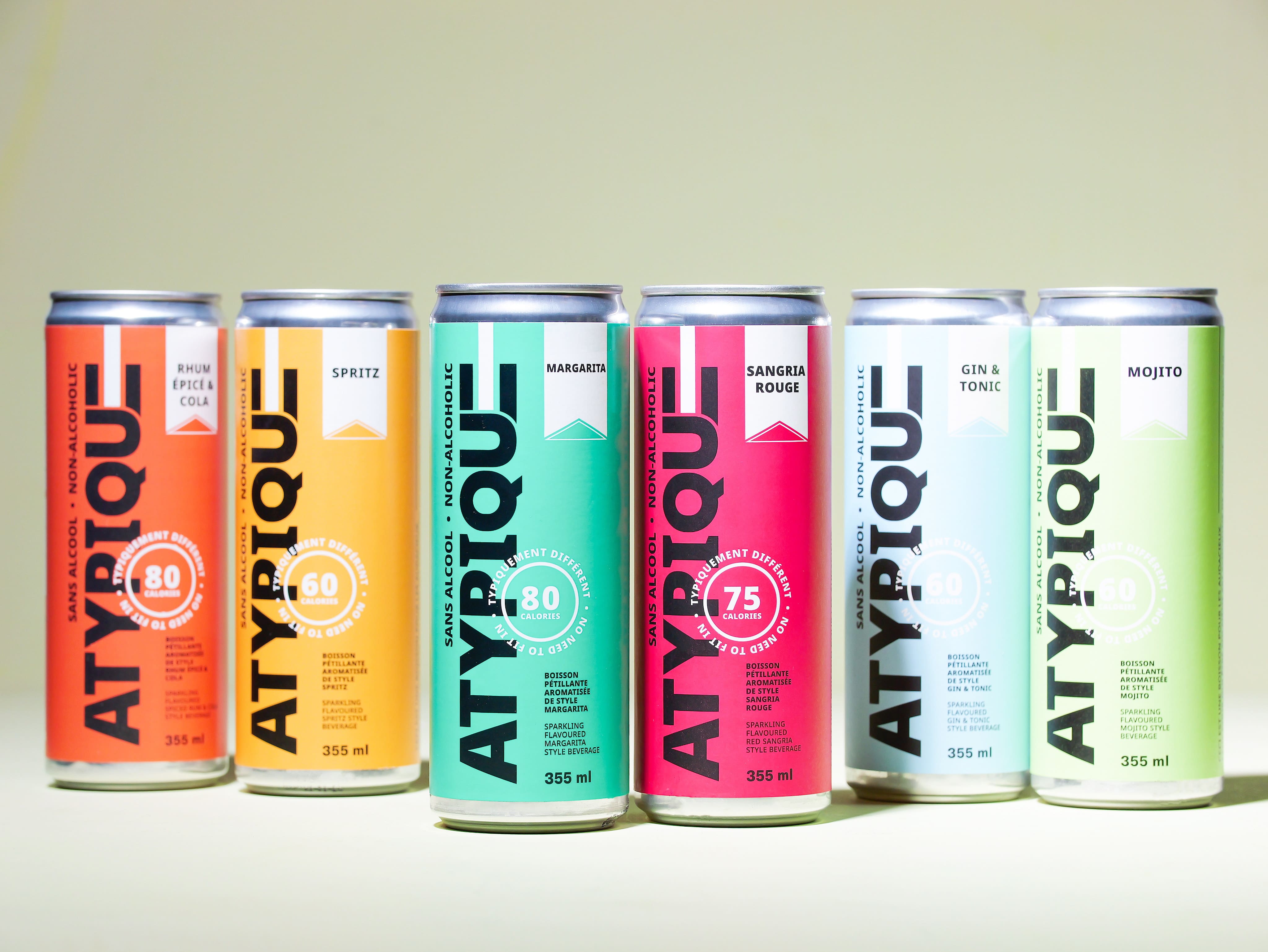 Malgré la guerre commerciale, les mocktails québécois Atypique tentent ...