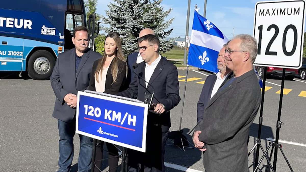 Parti conservateur du Québec: oui au 120 km/h... mais à certaines ... Parti conservateur du Québec: oui au 120 km/h... mais à certaines ...