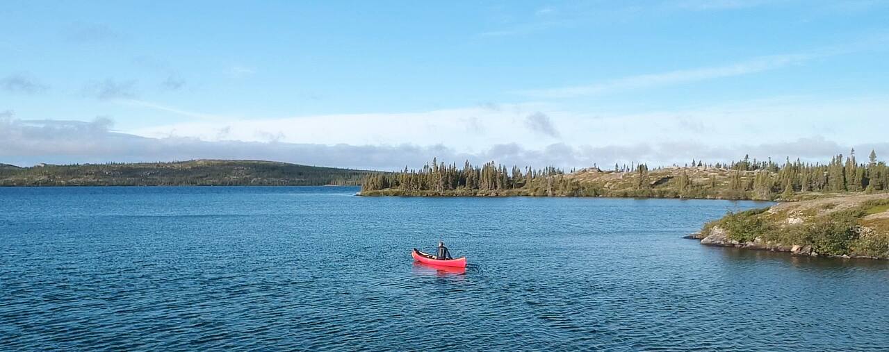 Nunavik: seul en canot au nord du 55e parallèle | JDQ