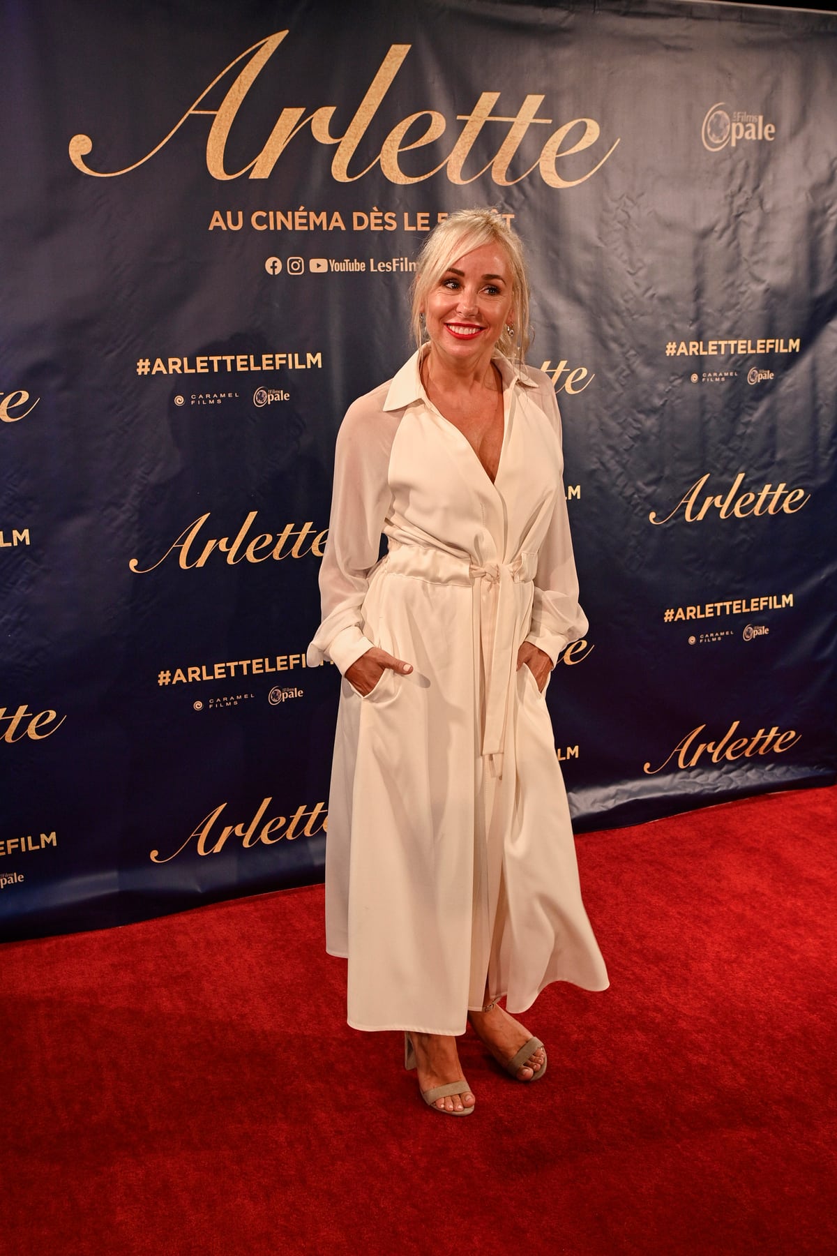 Mariloup Wolfe resplendissante sur le tapis rouge d’Arlette | Clin d'œil