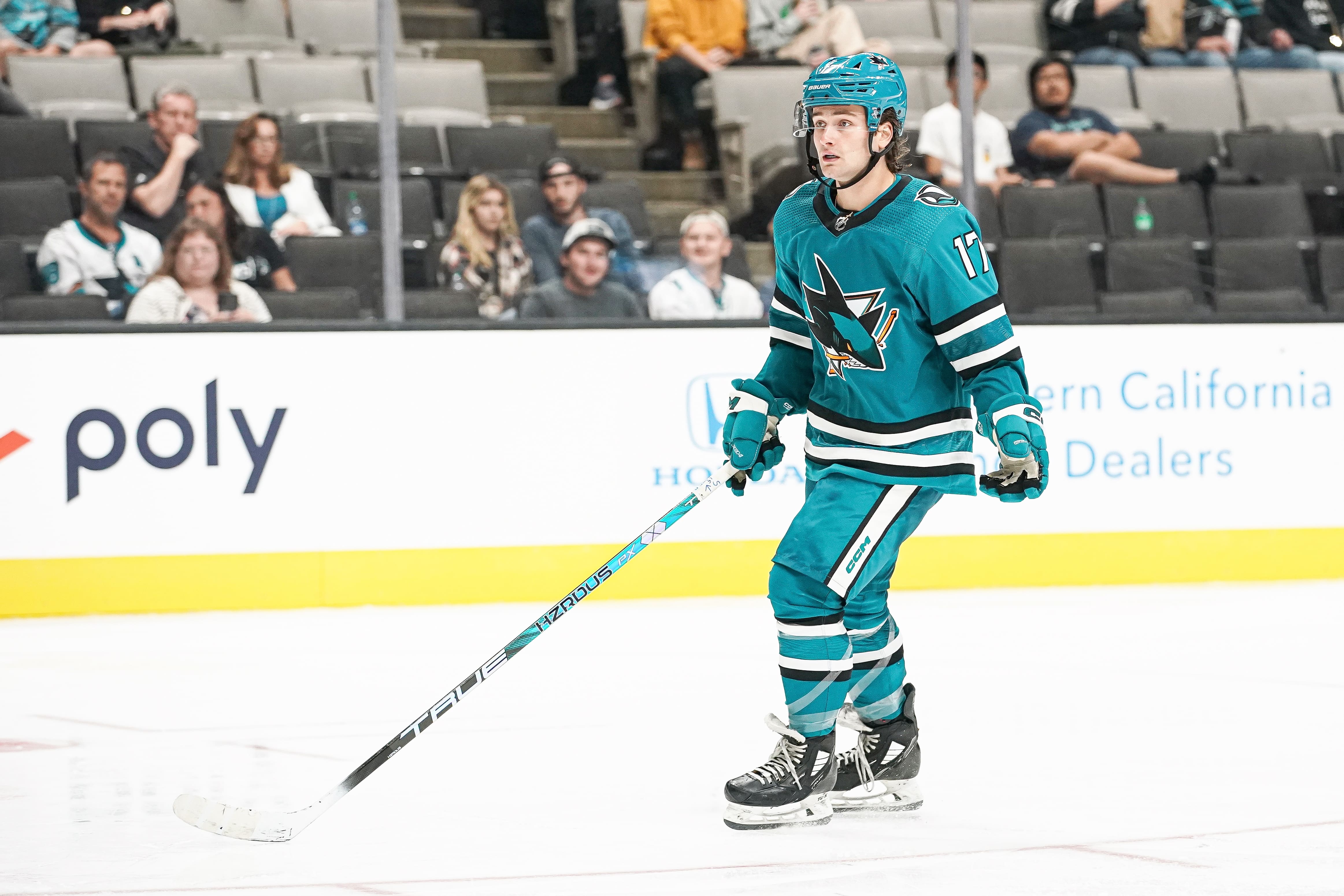 Thomas Bordeleau s’approche de son objectif avec les Sharks de San Jose ...