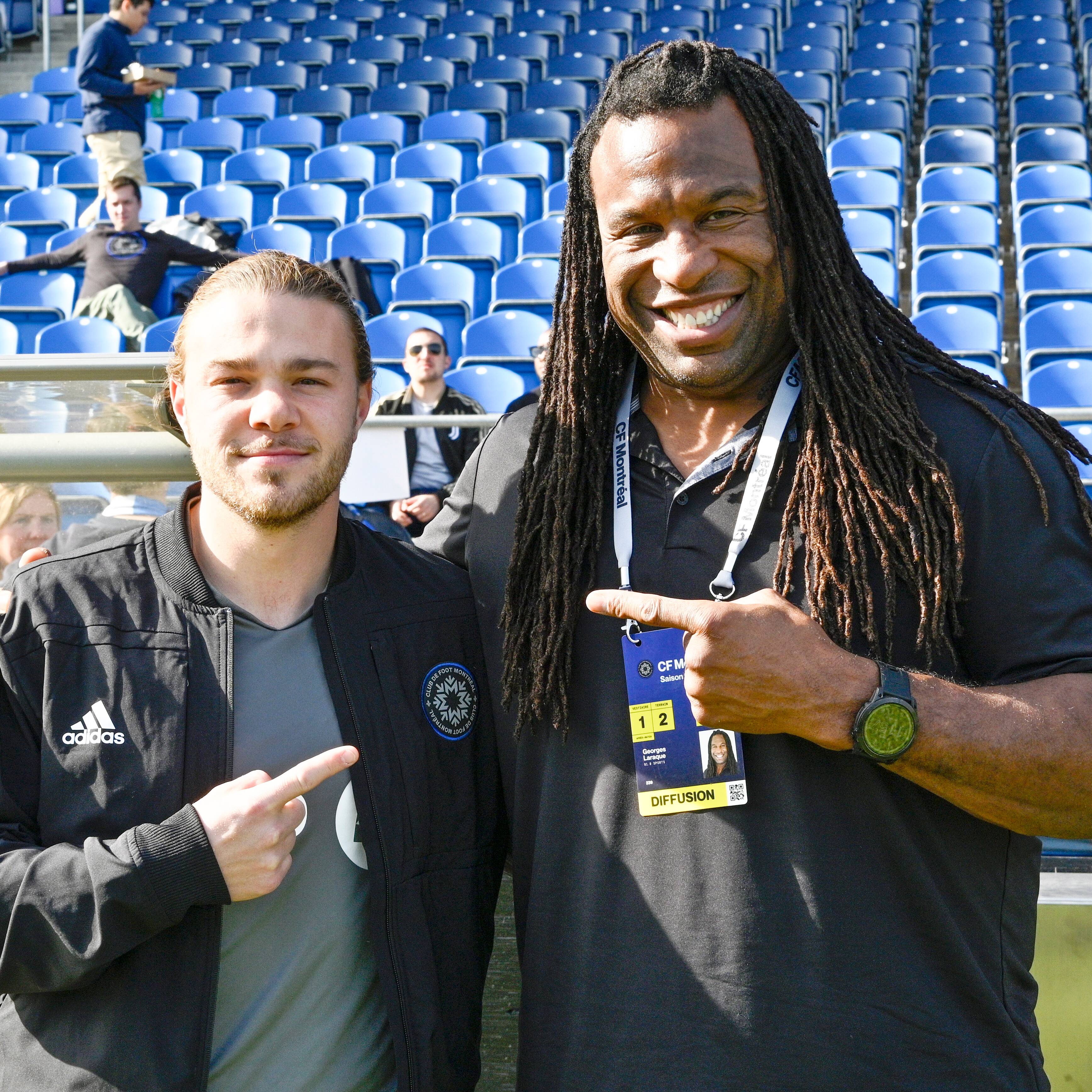 Les partisans ont remercié les joueurs du CF Montréal | JDM
