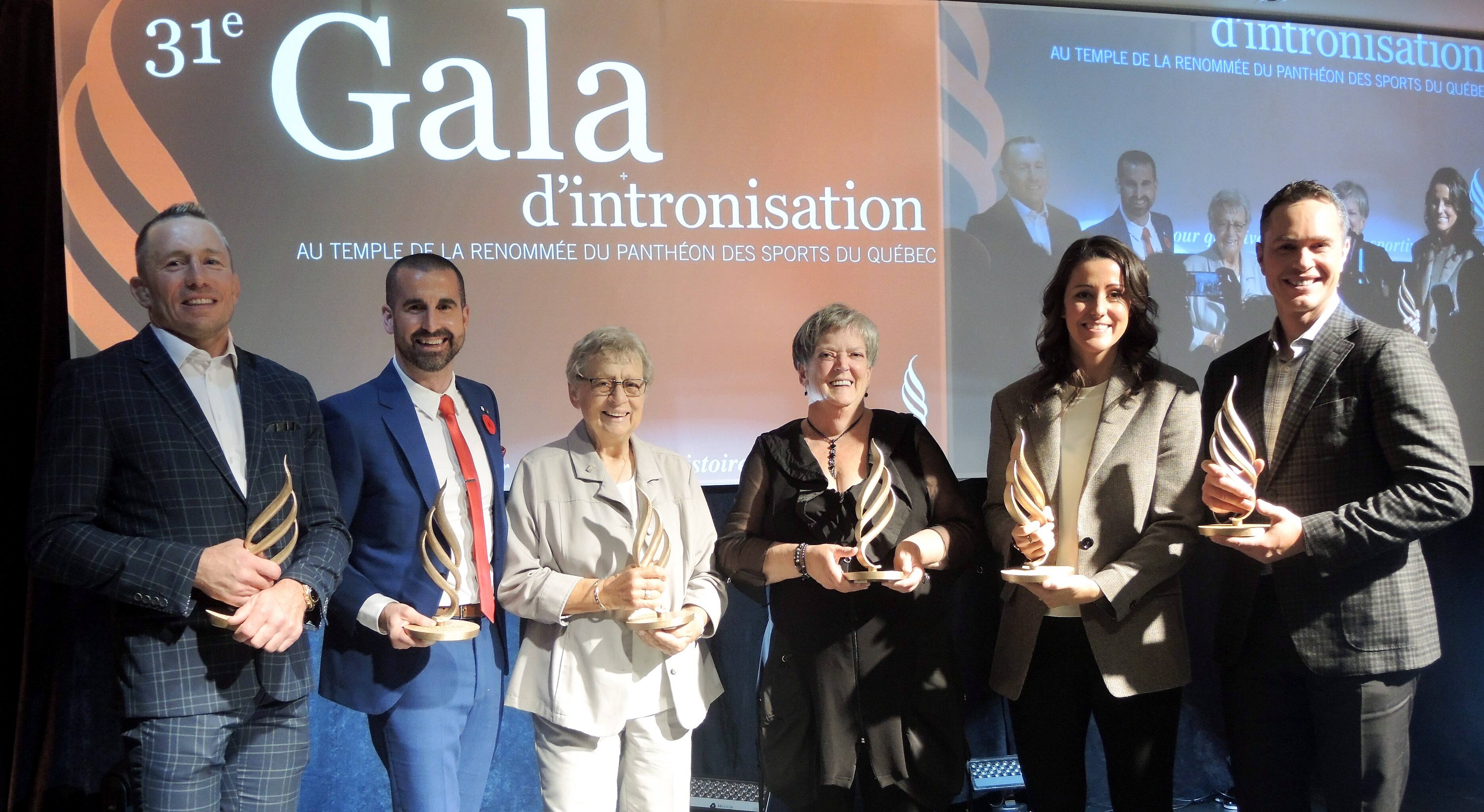 Intronisation au Temple de la renommée du Panthéon des sports du Québec | JDM