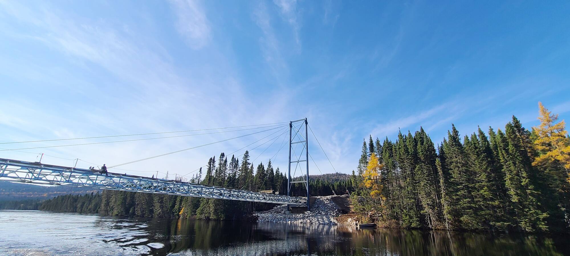 Cahier motoneige: une nouvelle passerelle sur la Péribonka | JDM