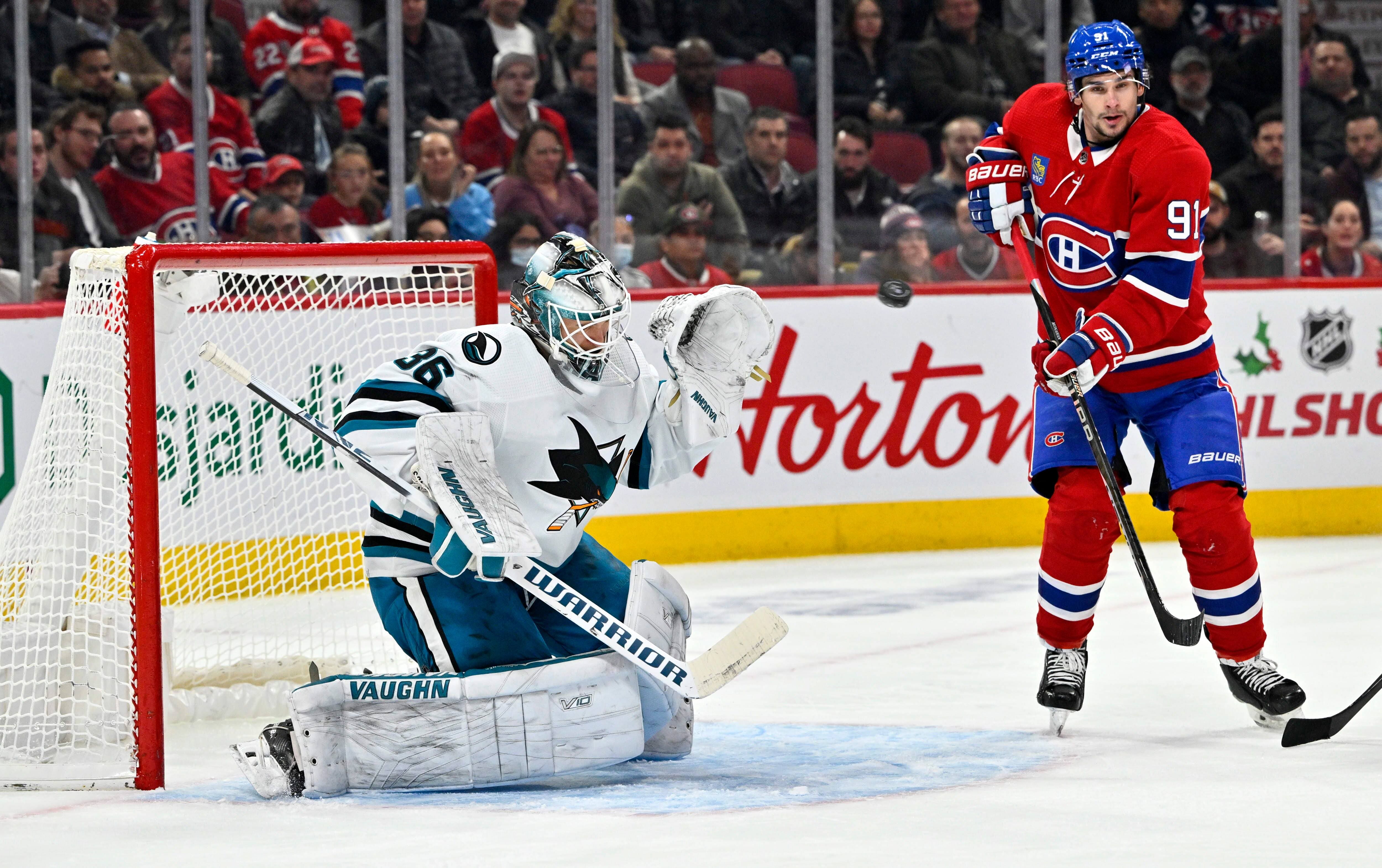 Incapable de marquer: le Canadien blanchi par les Sharks | JDM