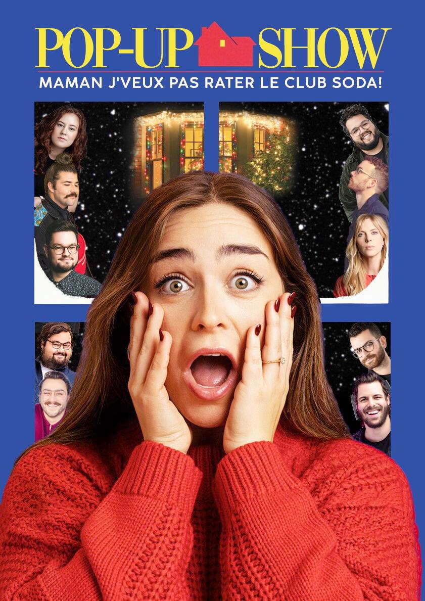 Pop-up show: un party de Noël d’humoristes | JDM