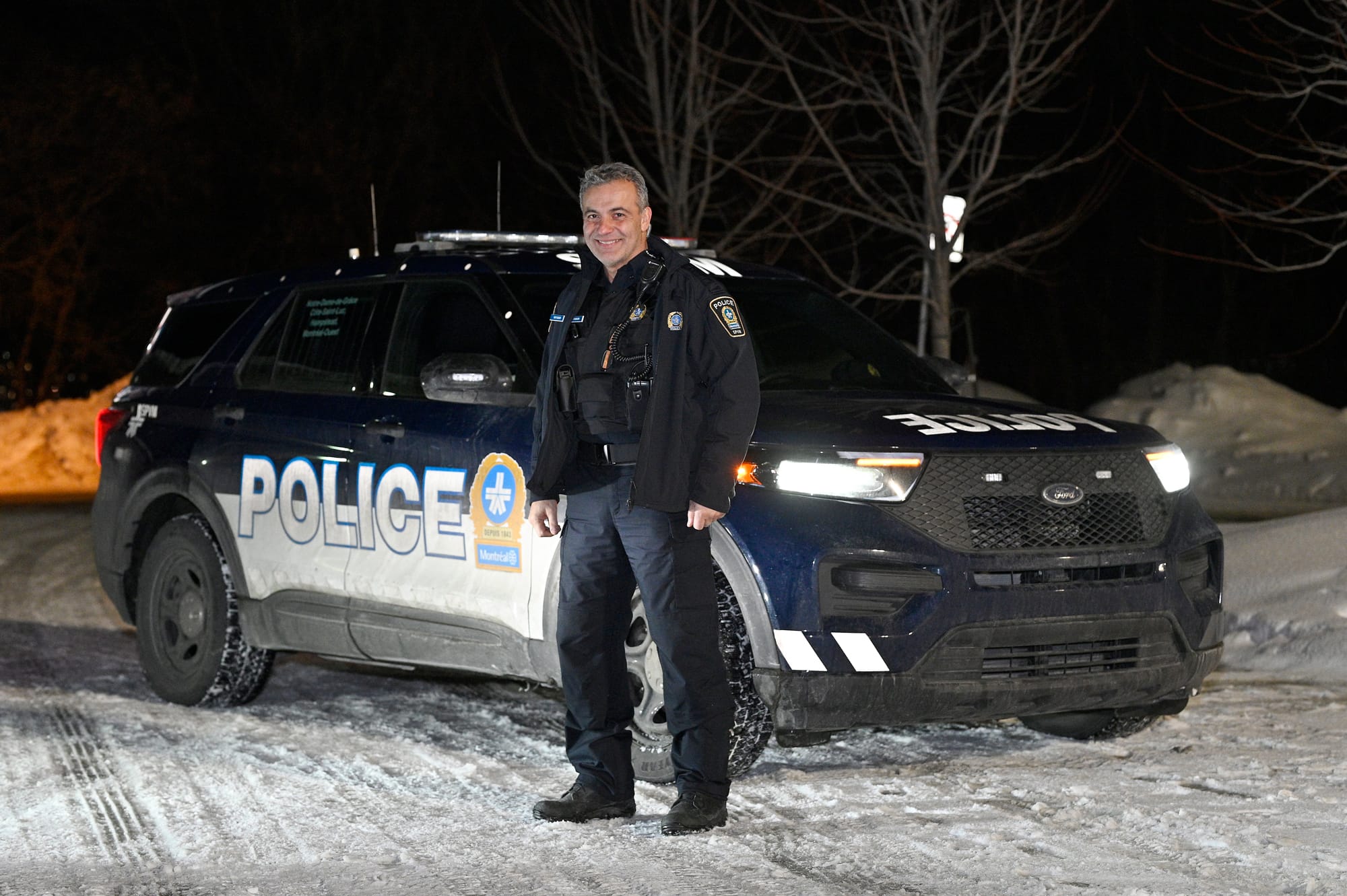 Le chef du SPVM en patrouille: Fady Dagher honore sa promesse faite à ...