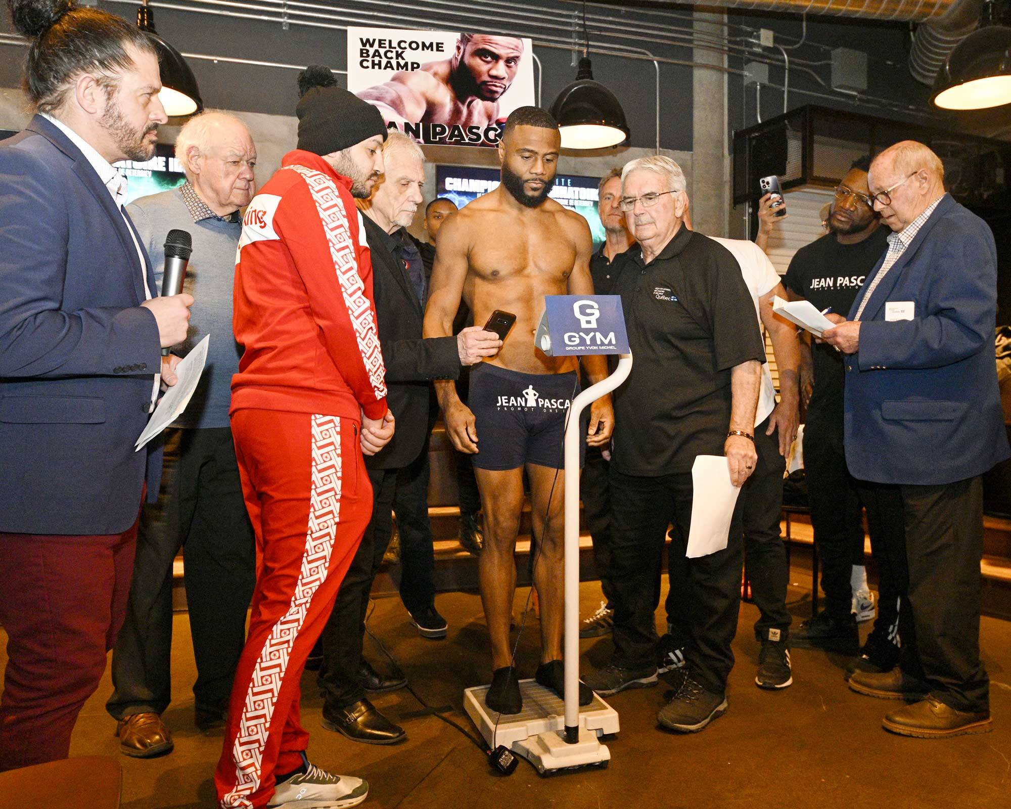 Jean Pascal fait le poids | Le Journal de Montréal