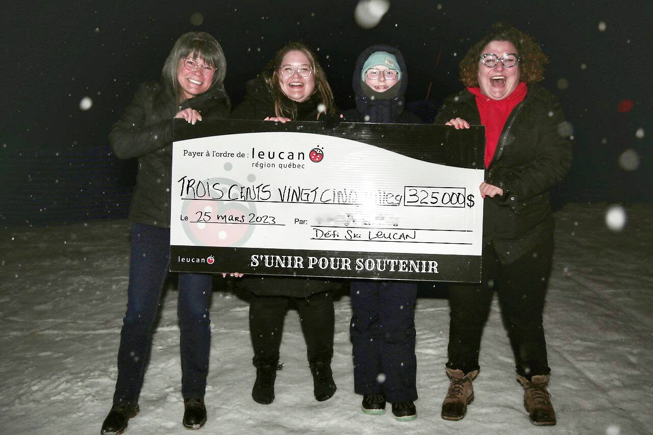 Un record pour le Défi ski Leucan | Le Journal de Québec