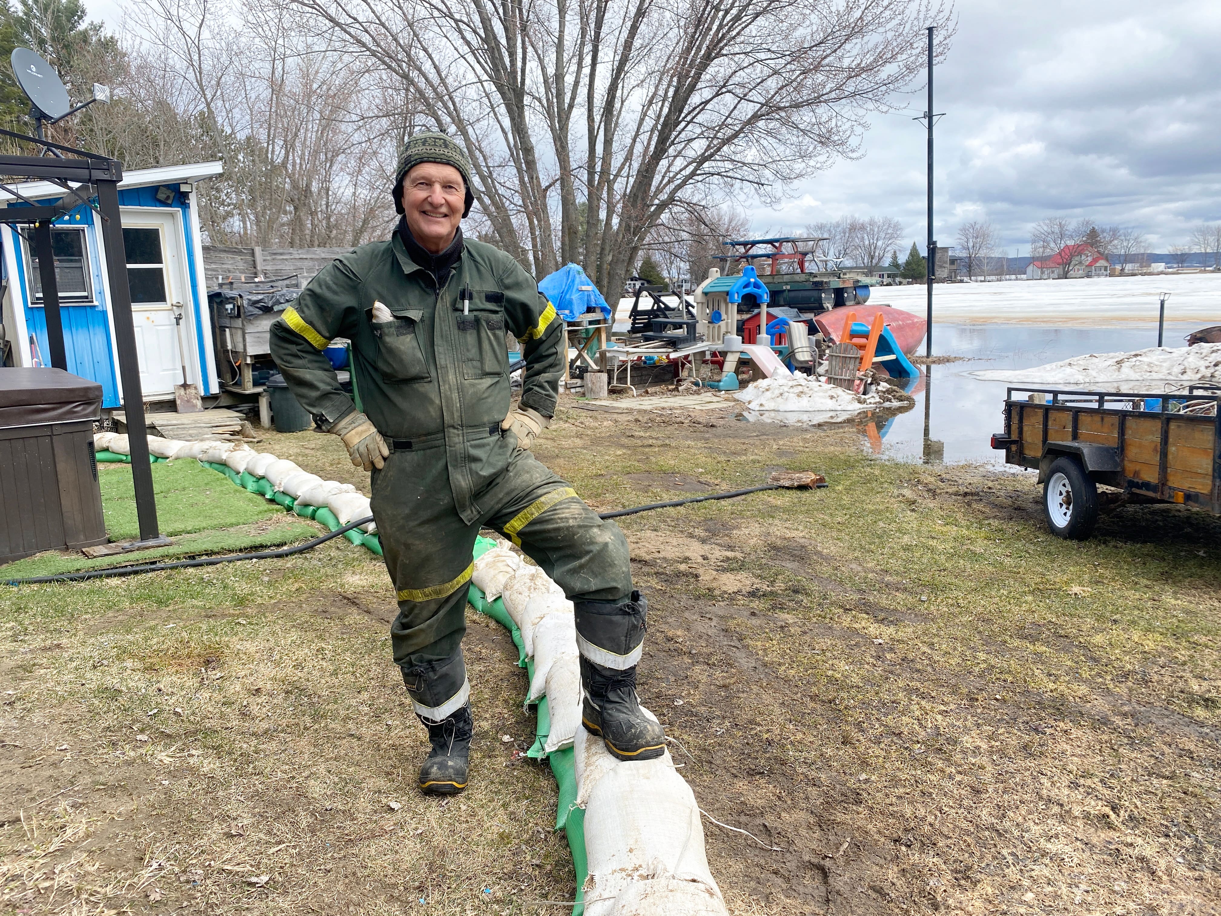 Crues printanières: un niveau d’eau rarement vu par les riverains de ...
