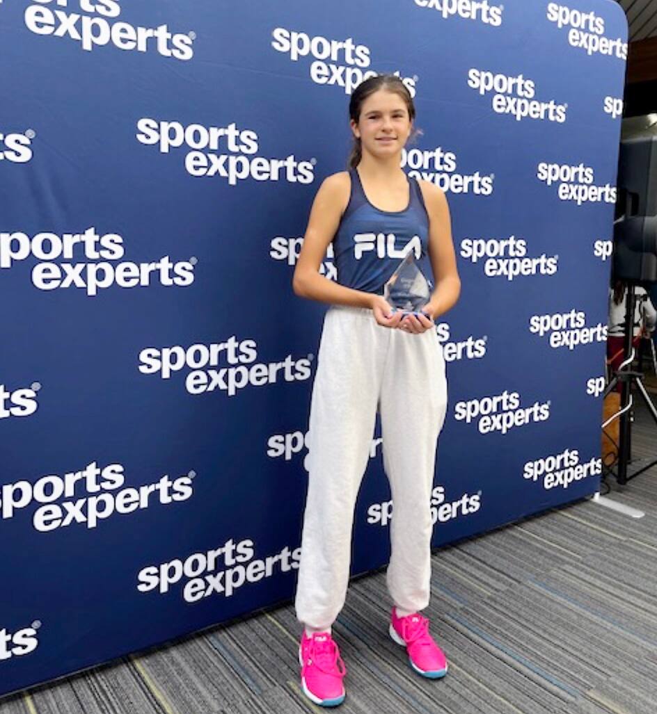 Tennis junior: une Canadienne couronnée au tournoi ITF de Québec | JDQ