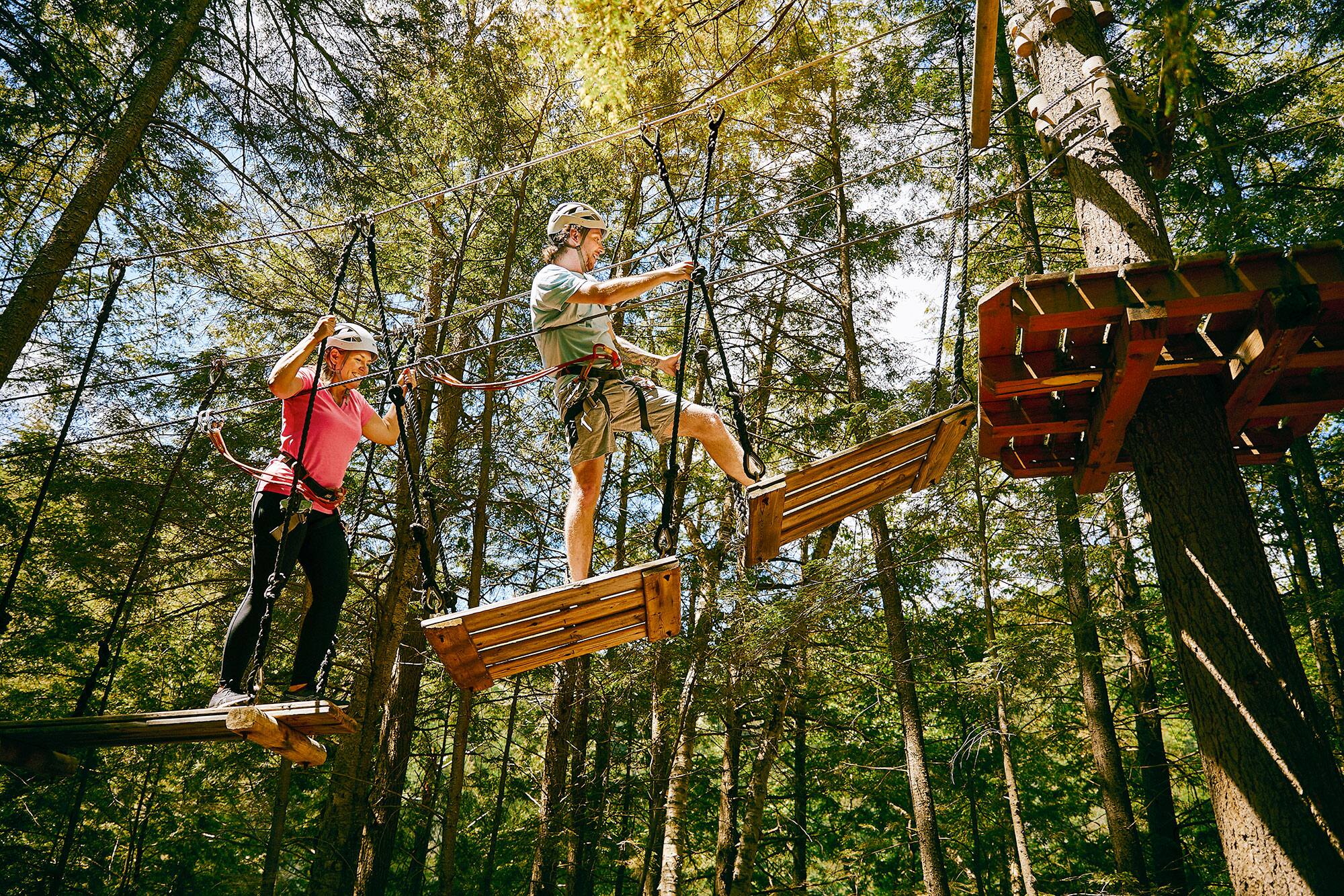 L’aventure pour tous aux parcs d’Arbraska | JDM