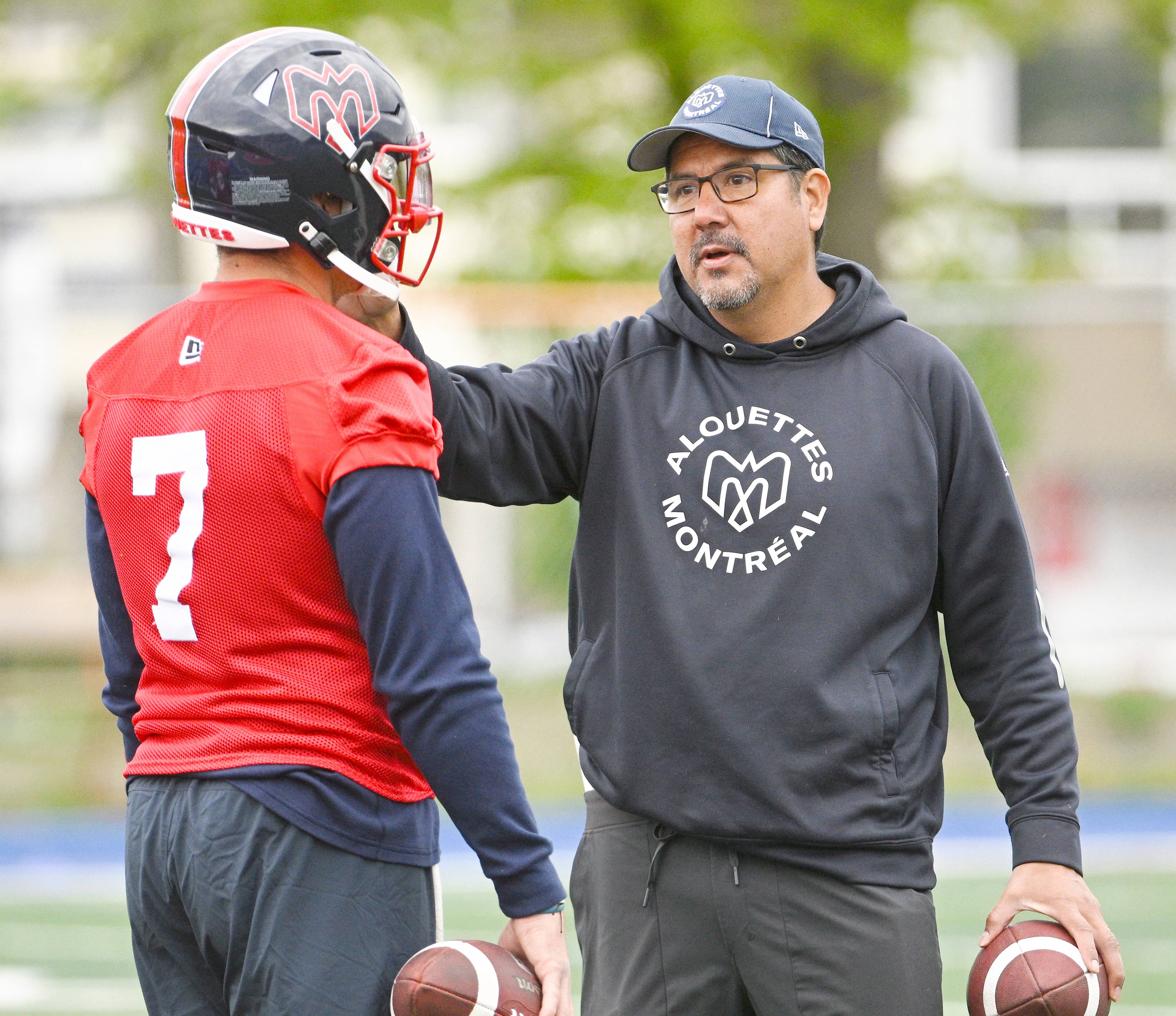 Les Alouettes à l’entraînement | Le Journal de Montréal