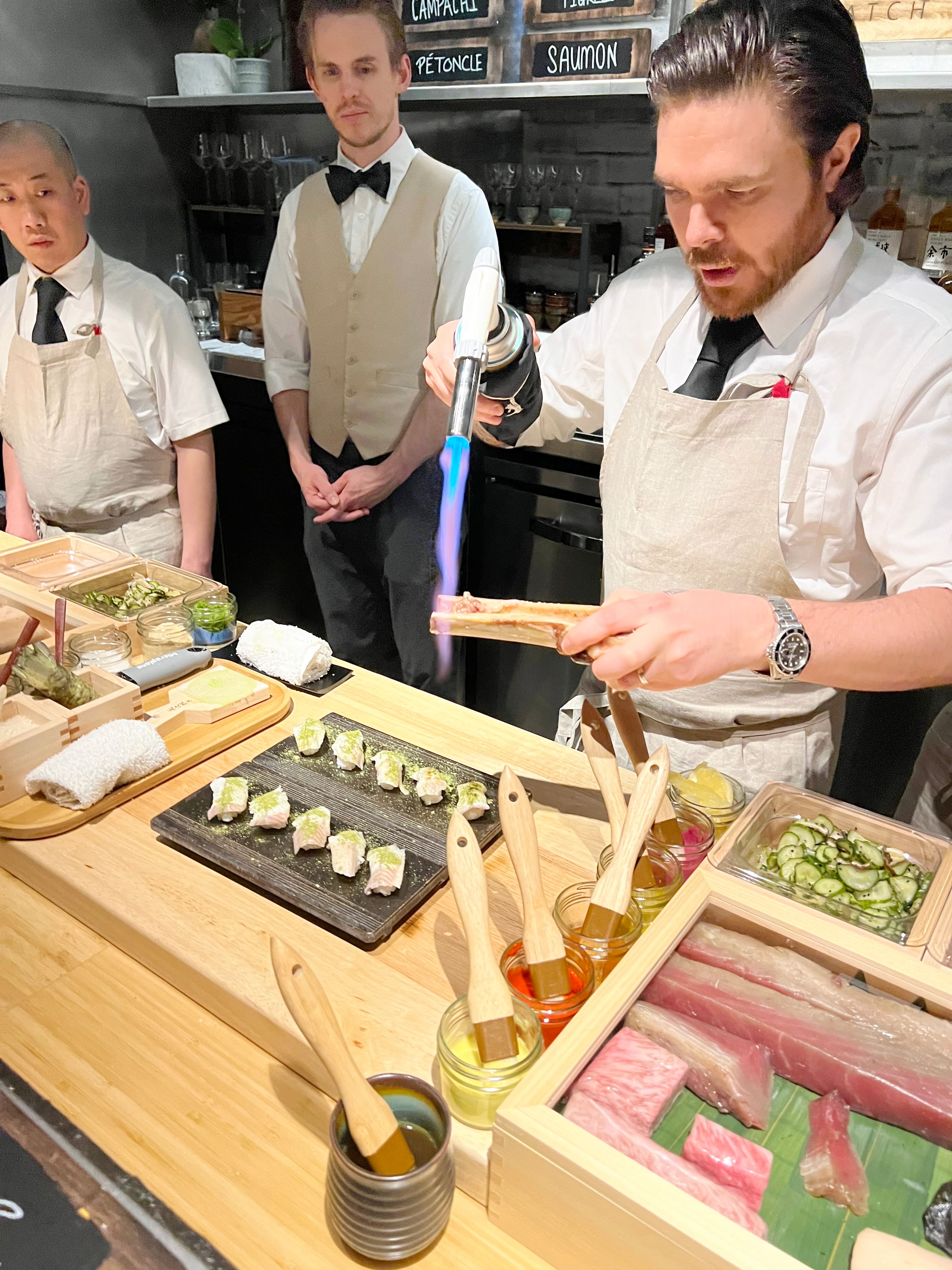 Sushi by Scratch : un vrai show de sushis dans un restaurant étoilé | JDM