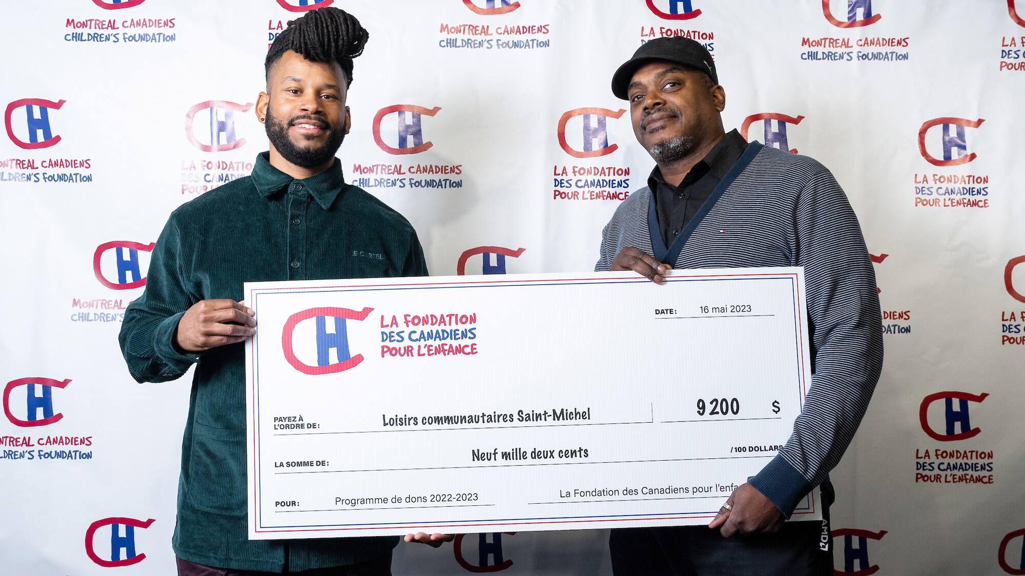 La Fondation des Canadiens pour l’enfance et la LBJÉQ | JDM