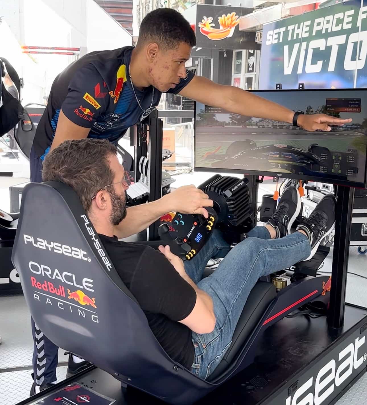 Nous avons essayé un simulateur de course de F1 et ce n’est pas si ...