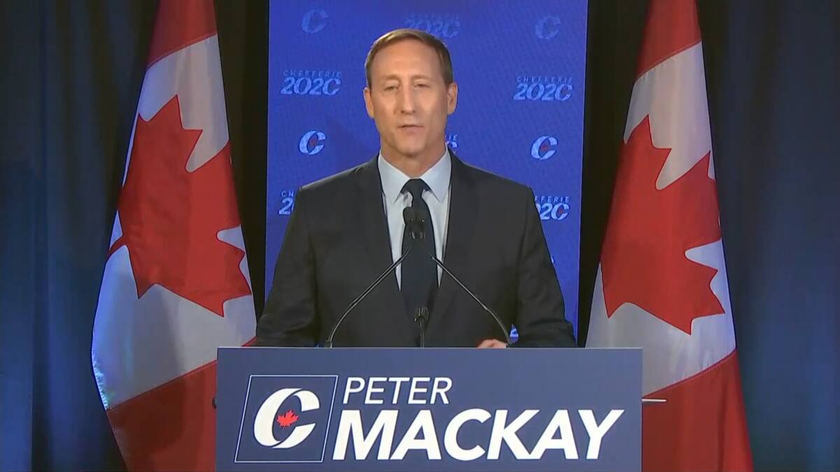 Peter MacKay ne sera pas de la course à la chefferie du PCC | JDM