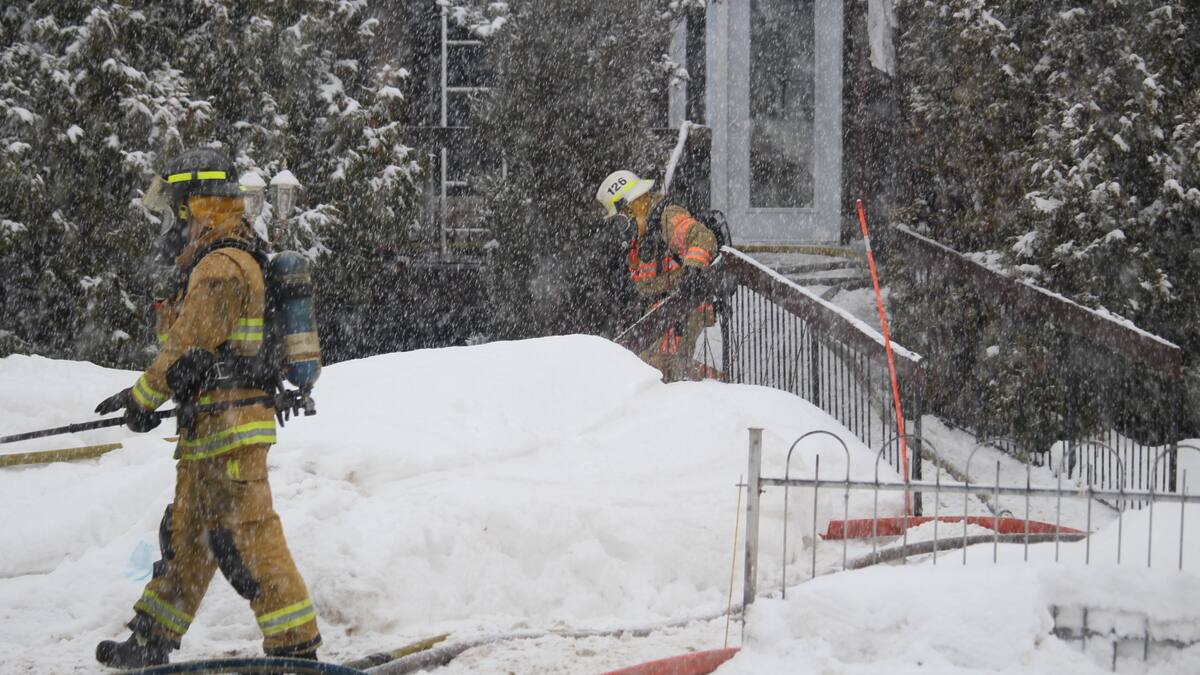 [EN IMAGES] Lévis : un incendie fait plusieurs sinistrés | JDQ