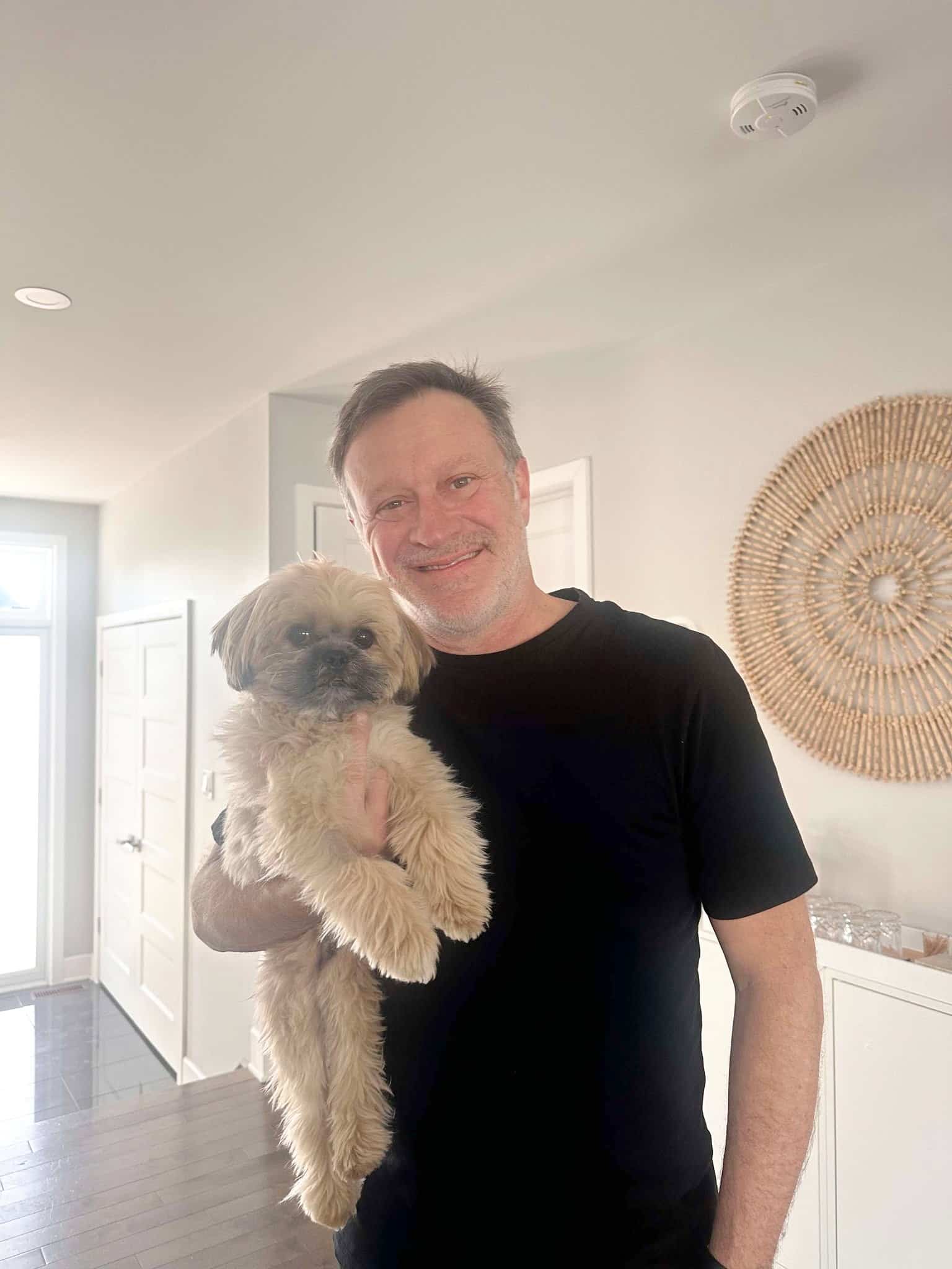 Stéphane Fallu et son joli chien Léon | JDM