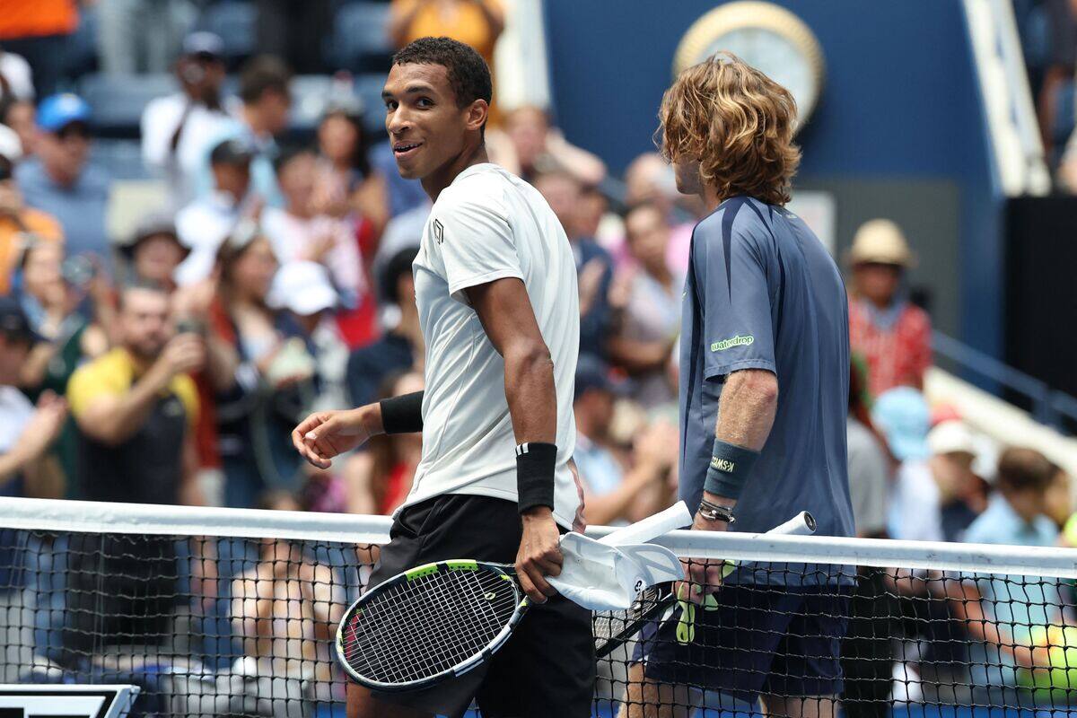 Félix Auger-Aliassime a encore transmis son message: le Québécois passe ...