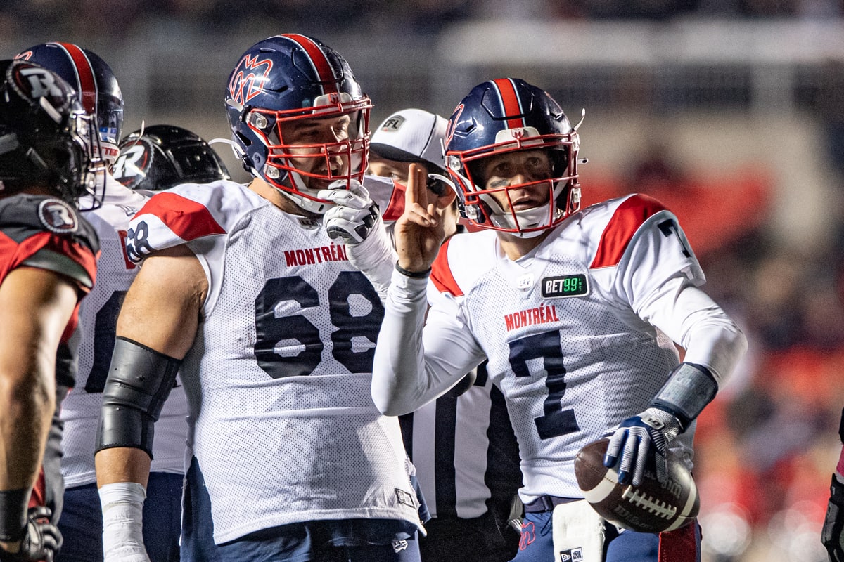 Saskatchewan Roughriders QB Trevor Harris Suffers Horrific Leg Injury ...