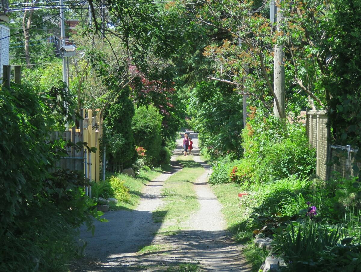 Les trois plus belles ruelles vertes de Montréal | 24 heures
