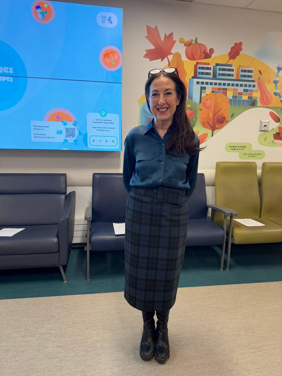 Hôpital de Montréal pour enfants: des murs d’art interactif pour calmer ...