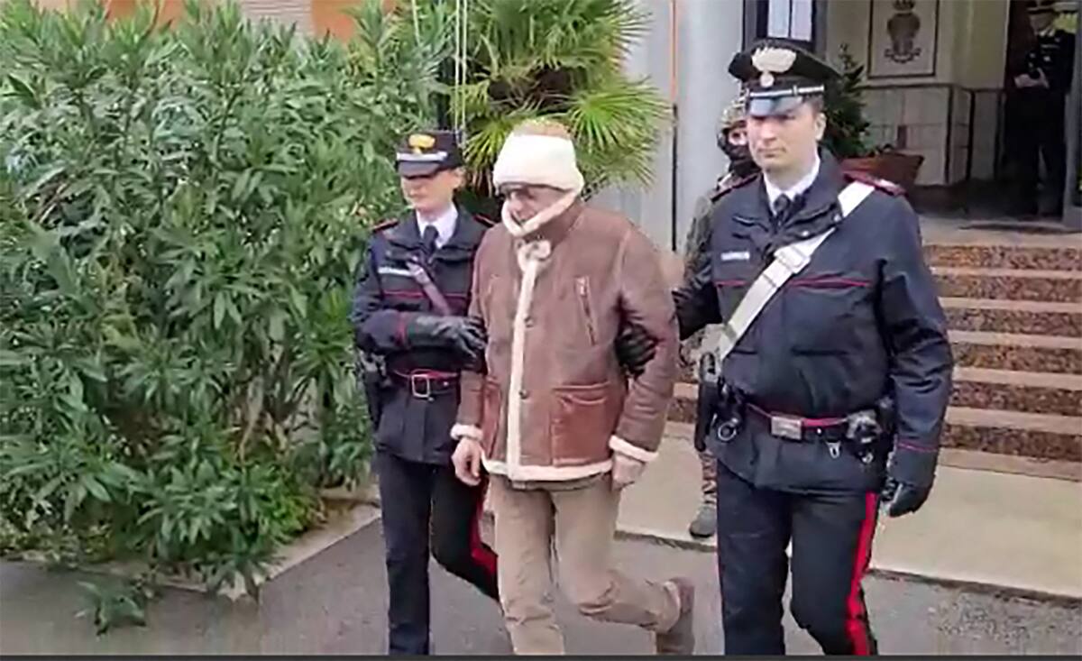 Arrestation du mafieux le plus recherché d'Italie, Matteo Messina ...