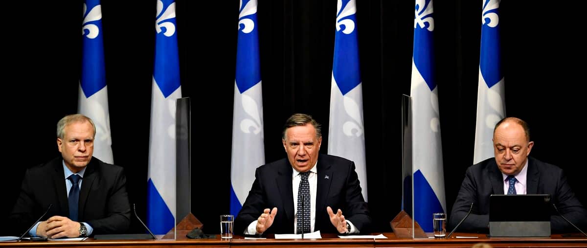 La nouvelle tentative de François Legault et de Christian Dubé pour ...