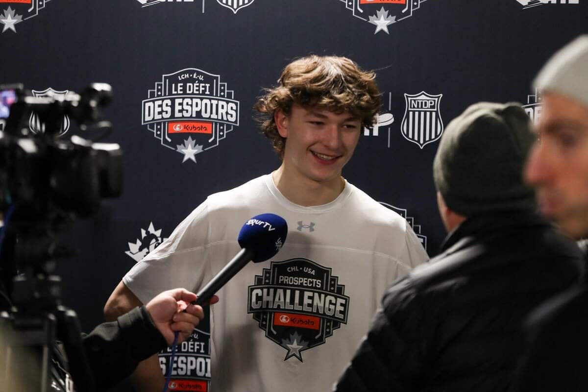 La fois où Matthew Schaefer s’est dit fier de cette vedette de la LNH | JDM