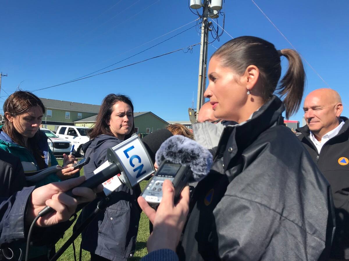 Geneviève Guilbault fait le point sur le passage de la tempête Fiona ...