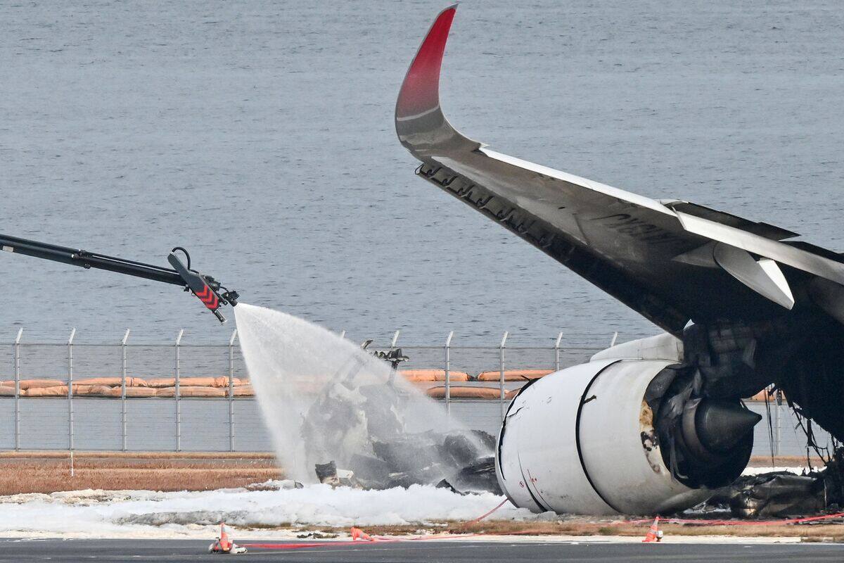 Collision à l'aéroport de Tokyo-Haneda: JAL dit que son avion était ...
