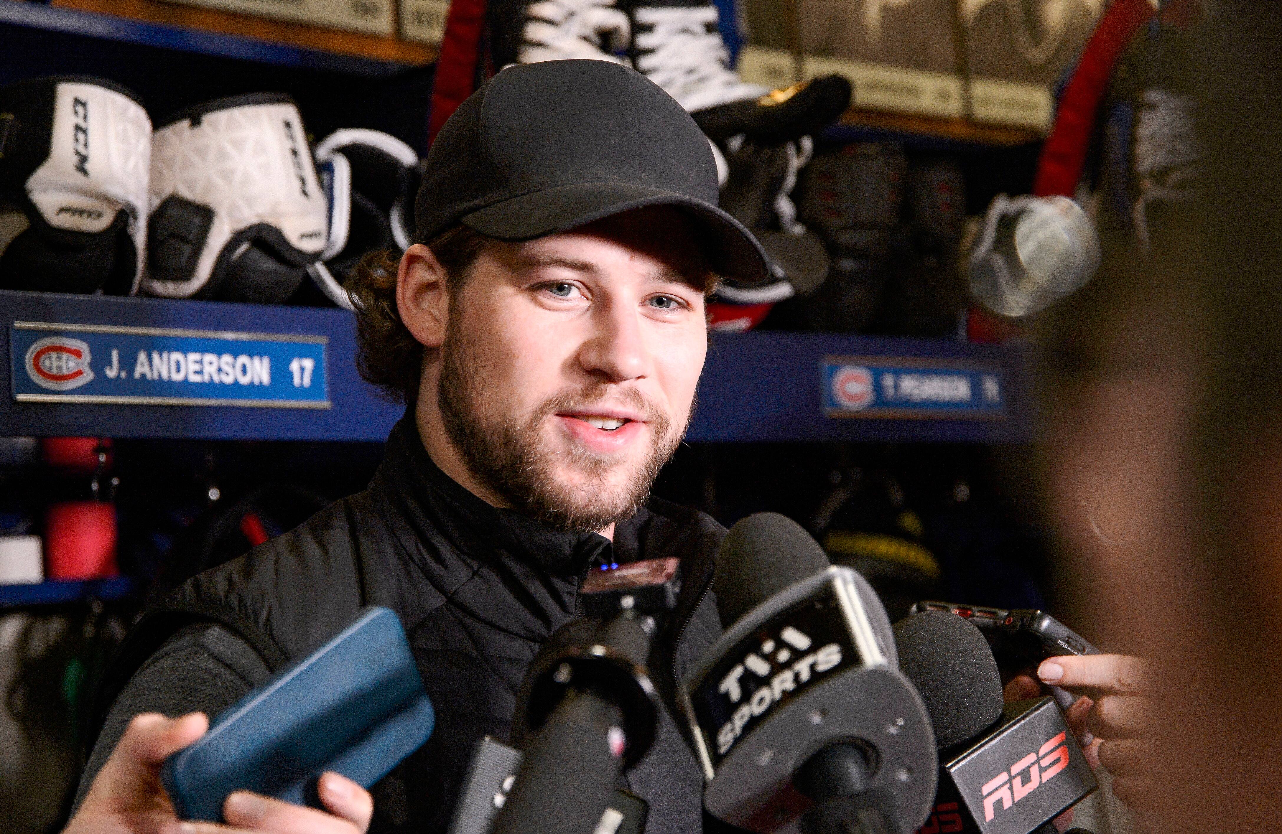 «J’ai été nul cette saison» – Josh Anderson - TVA Sports