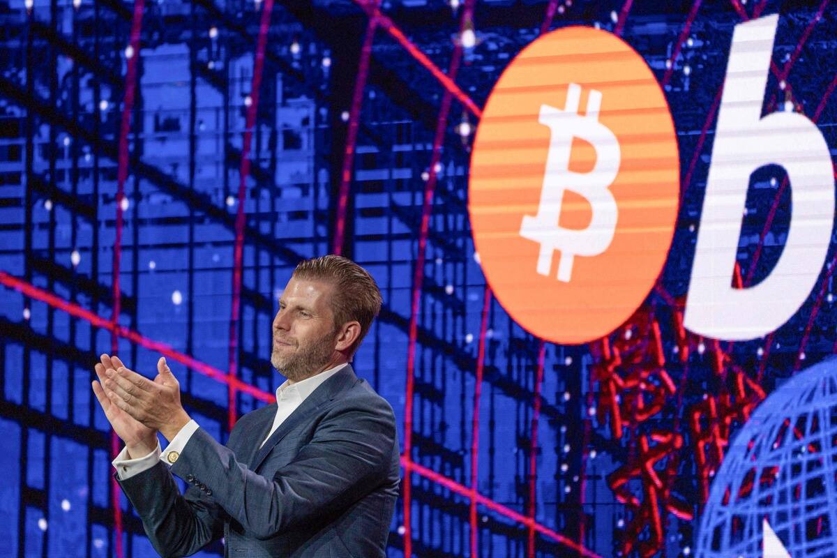 Eric Trump fait la promotion du bitcoin en Asie | TVA Nouvelles