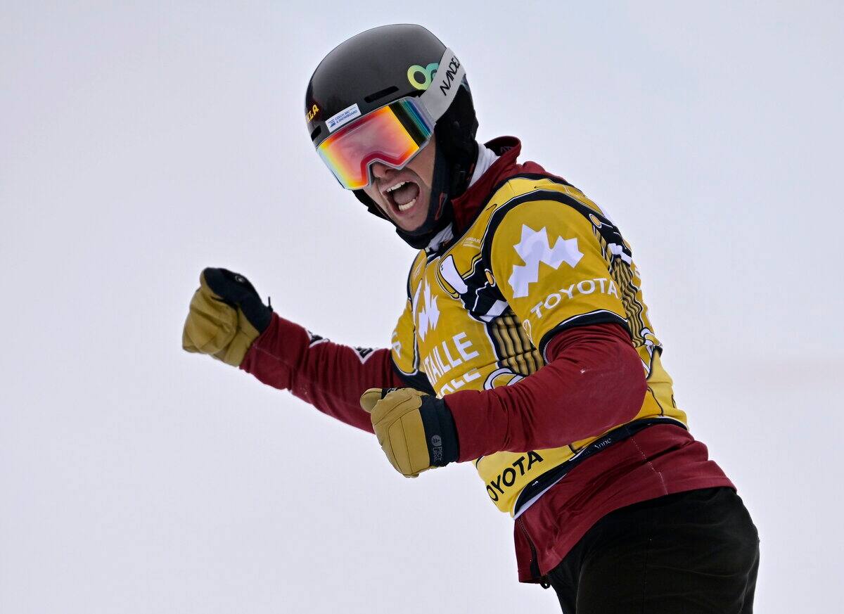 Coupe du monde de snowboard cross: victoire et record d'Eliot Grondin à ...