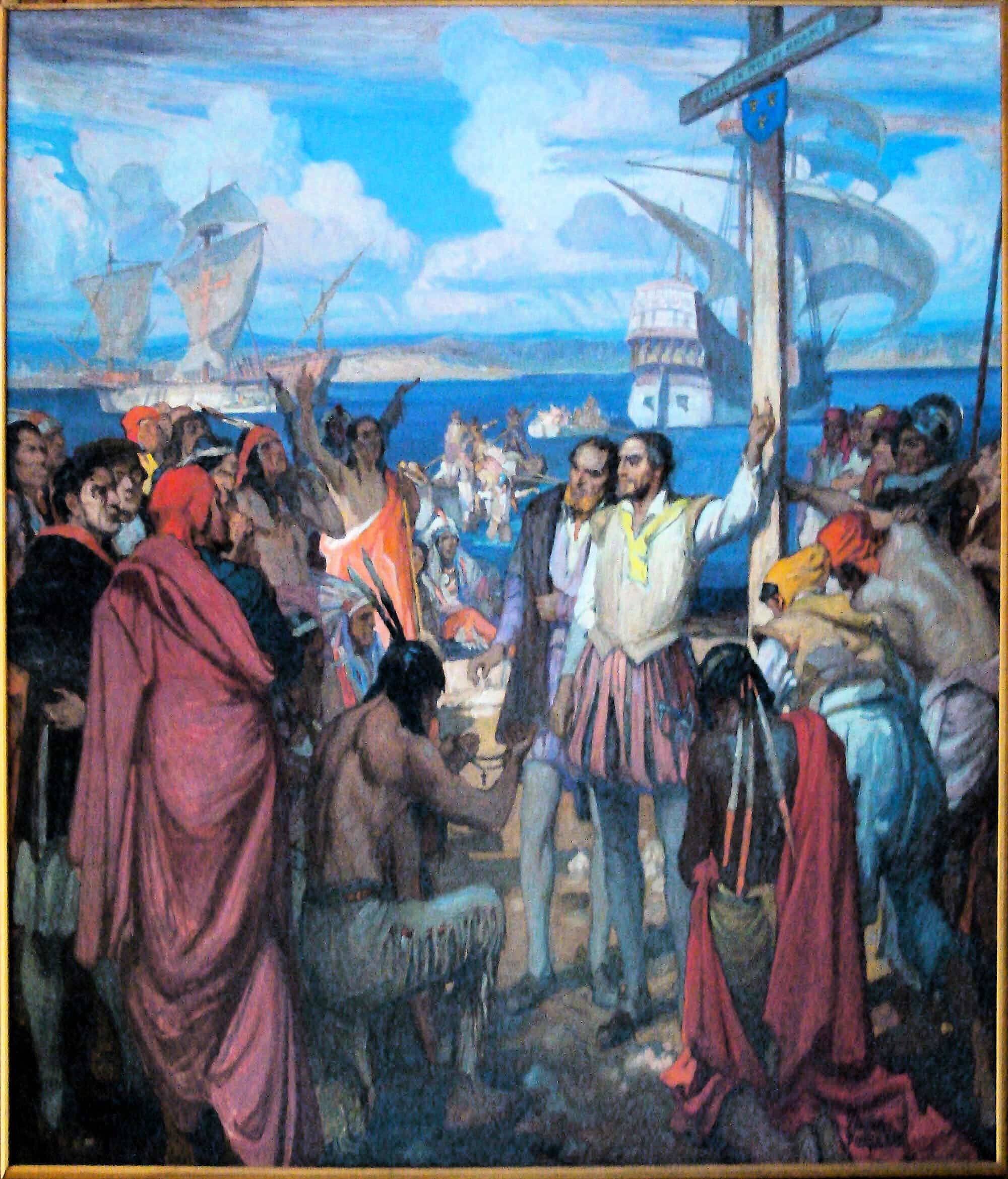 La tragique rencontre à l’origine du «Kanata» entre Jacques Cartier et ...
